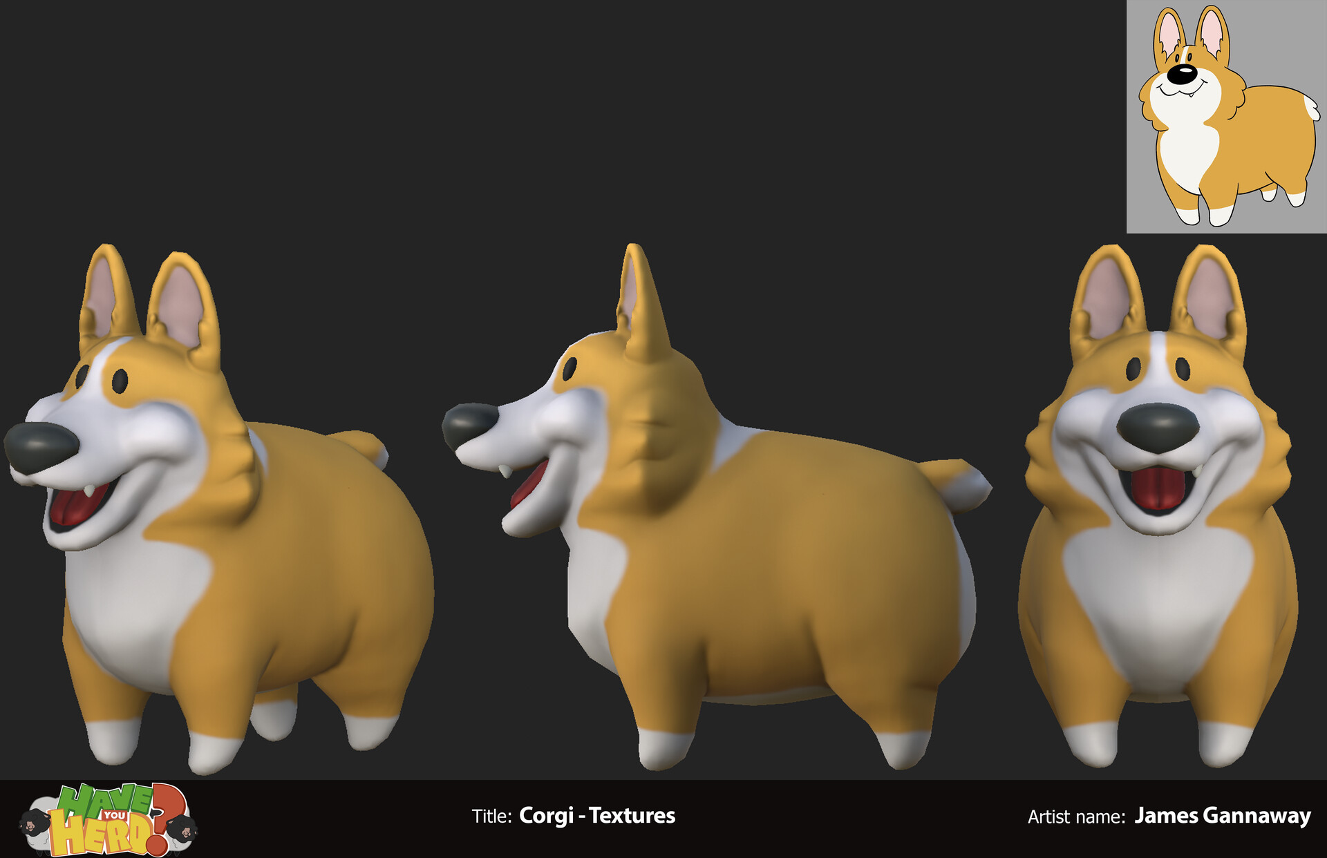 James Gannaway - Nugget the Corgi (Have You Herd)