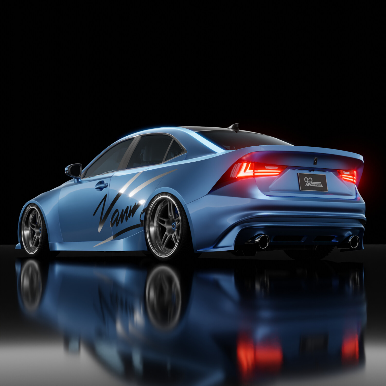 ArtStation - 99Works Vanir Lexus 3IS