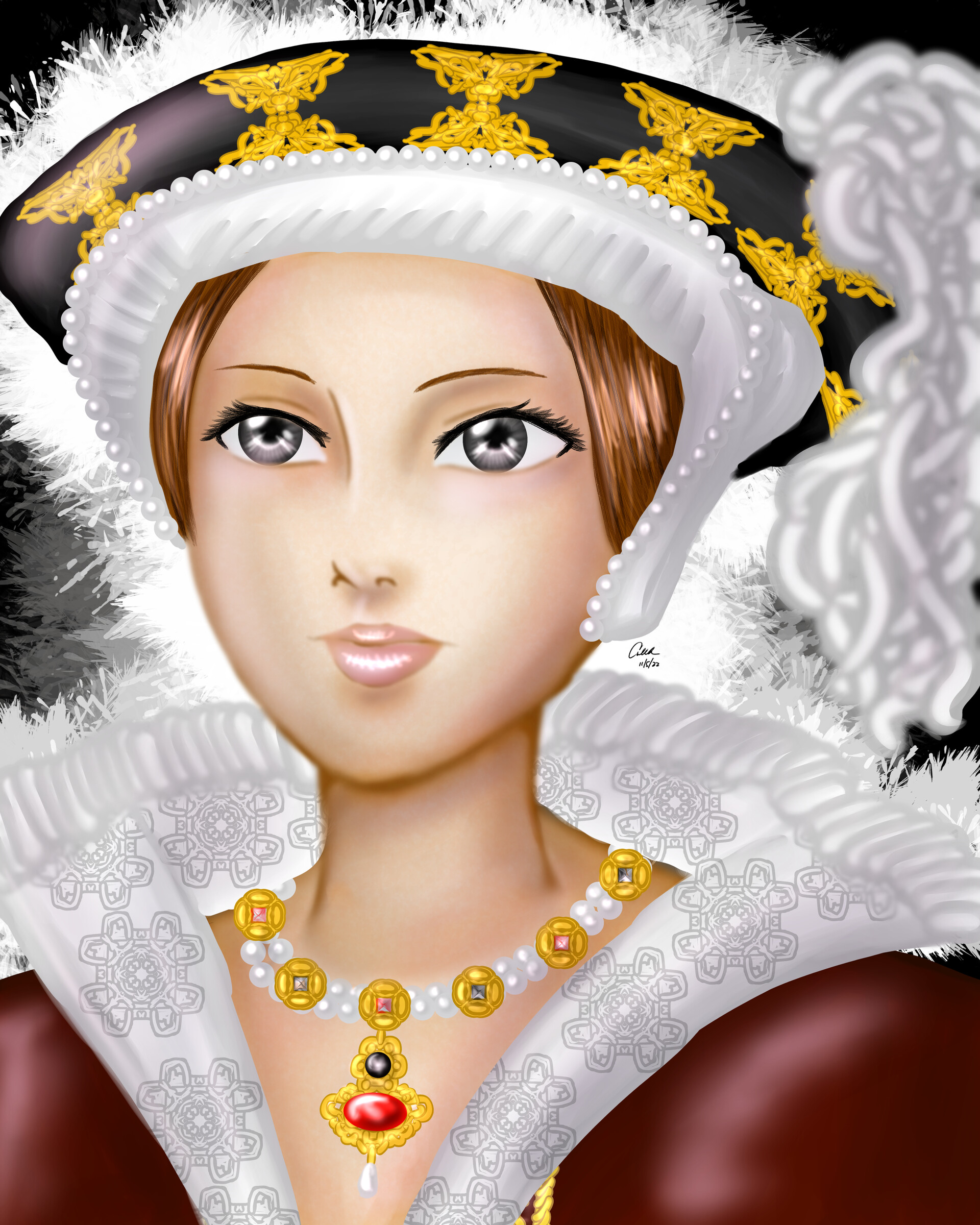 Lynear Art - The Six Wives of Henry VIII