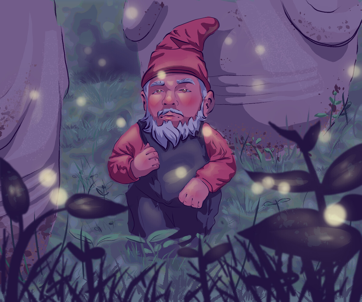 Jordan Nelson - Gnome under the Fairy Lights