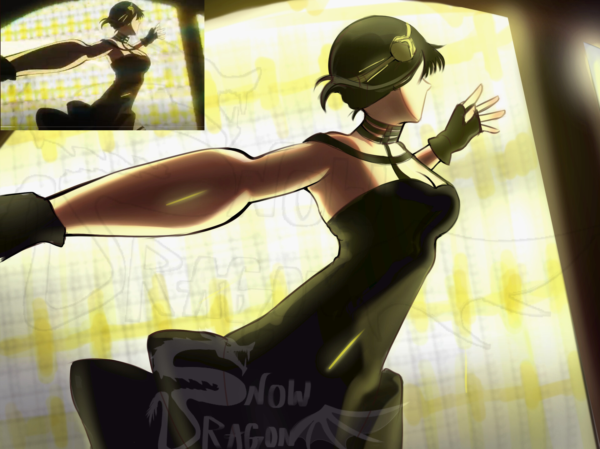 Snow dragon - Anime study #3 Yor Forger