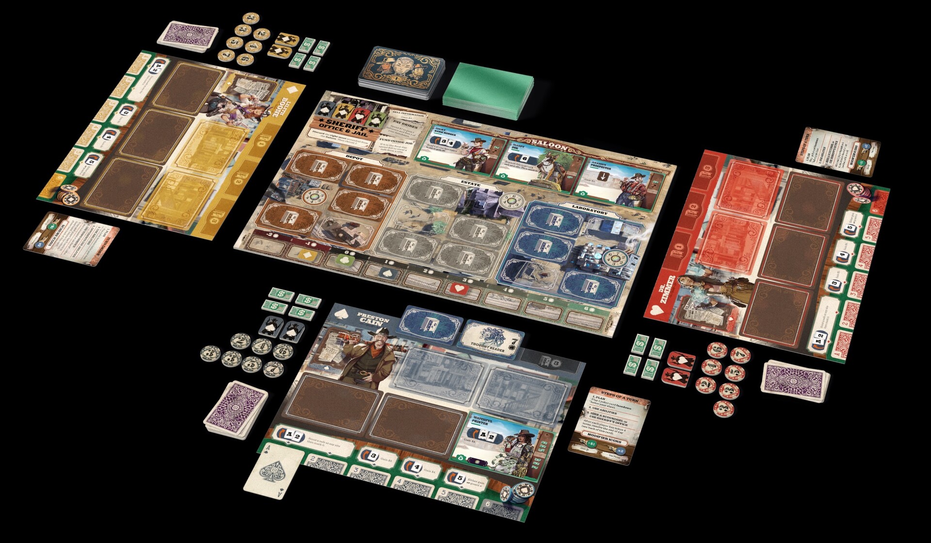 Matijos Gebreselassie - 3000 Scoundrels - Board Game