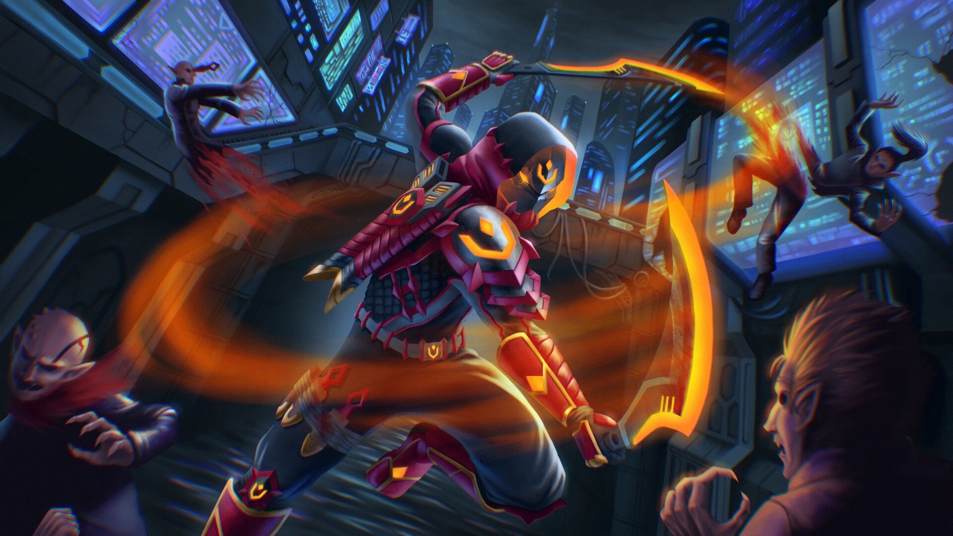 ArtStation - Cyber Ninja