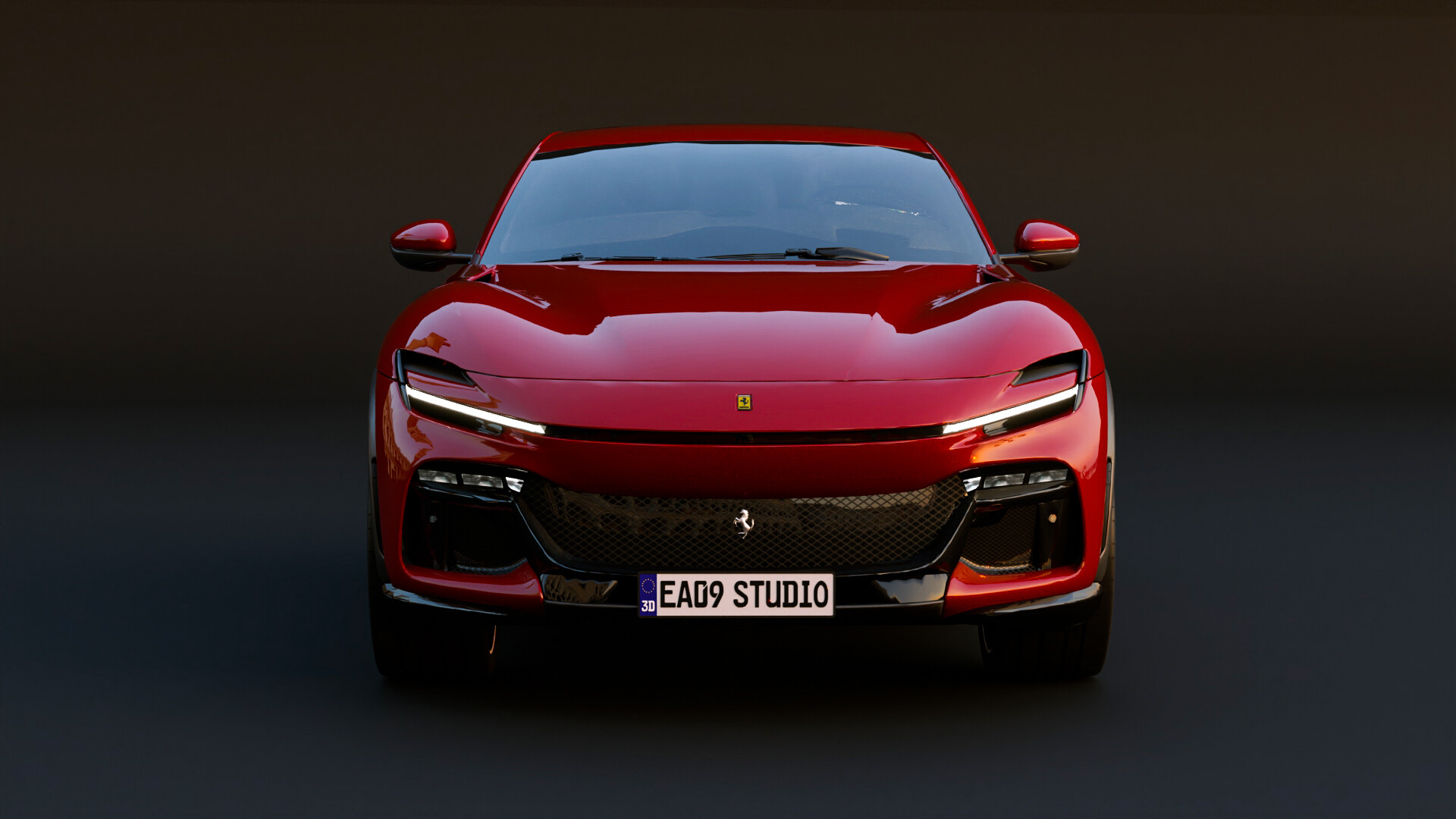 ArtStation - 2023 Ferrari Purosangue