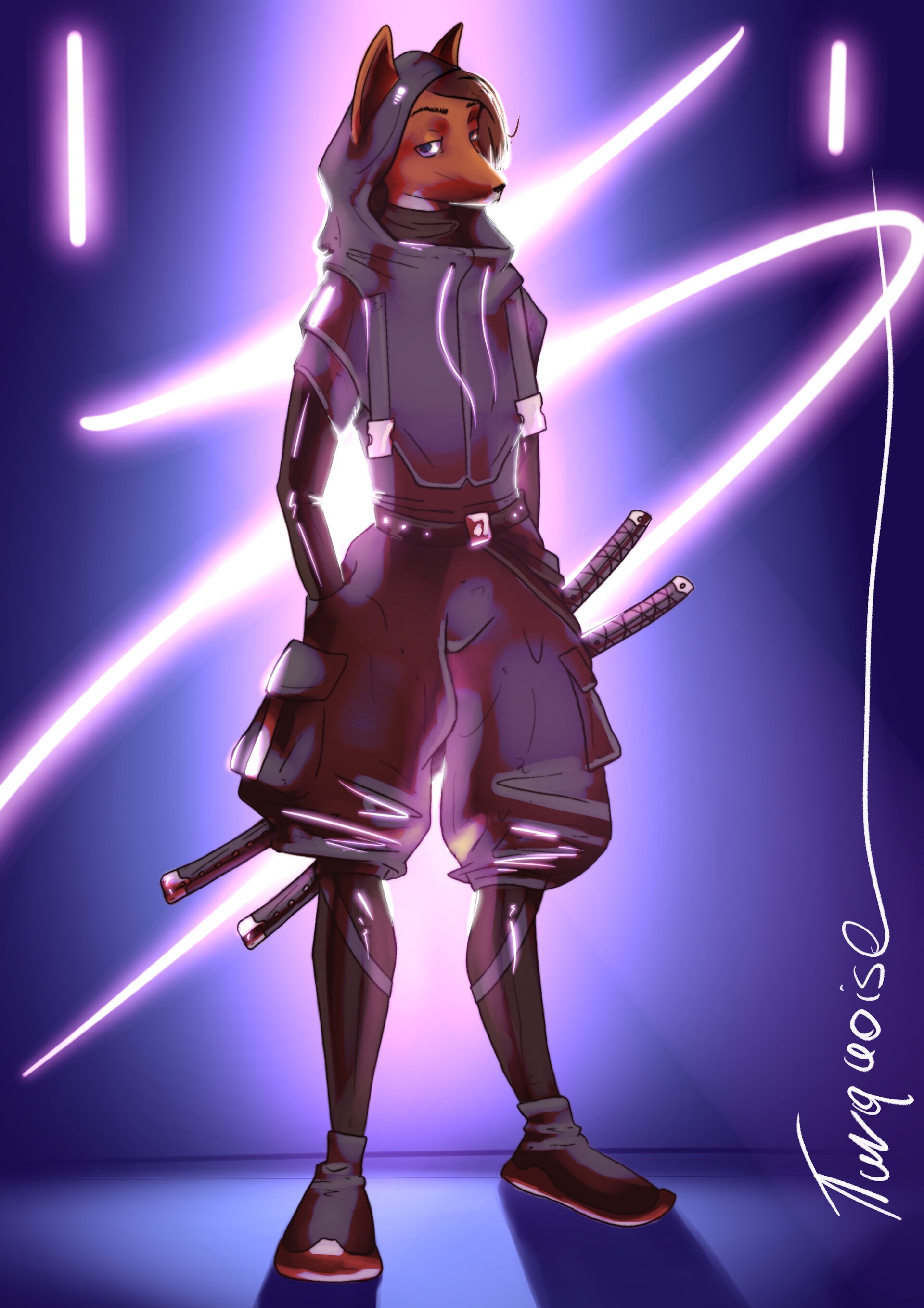 ArtStation - Fox dude