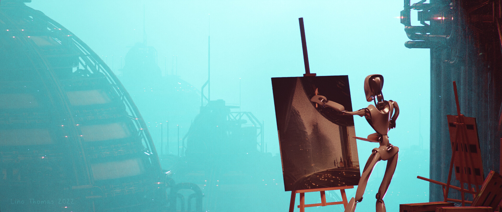 Lino Thomas - Who created this artwork?