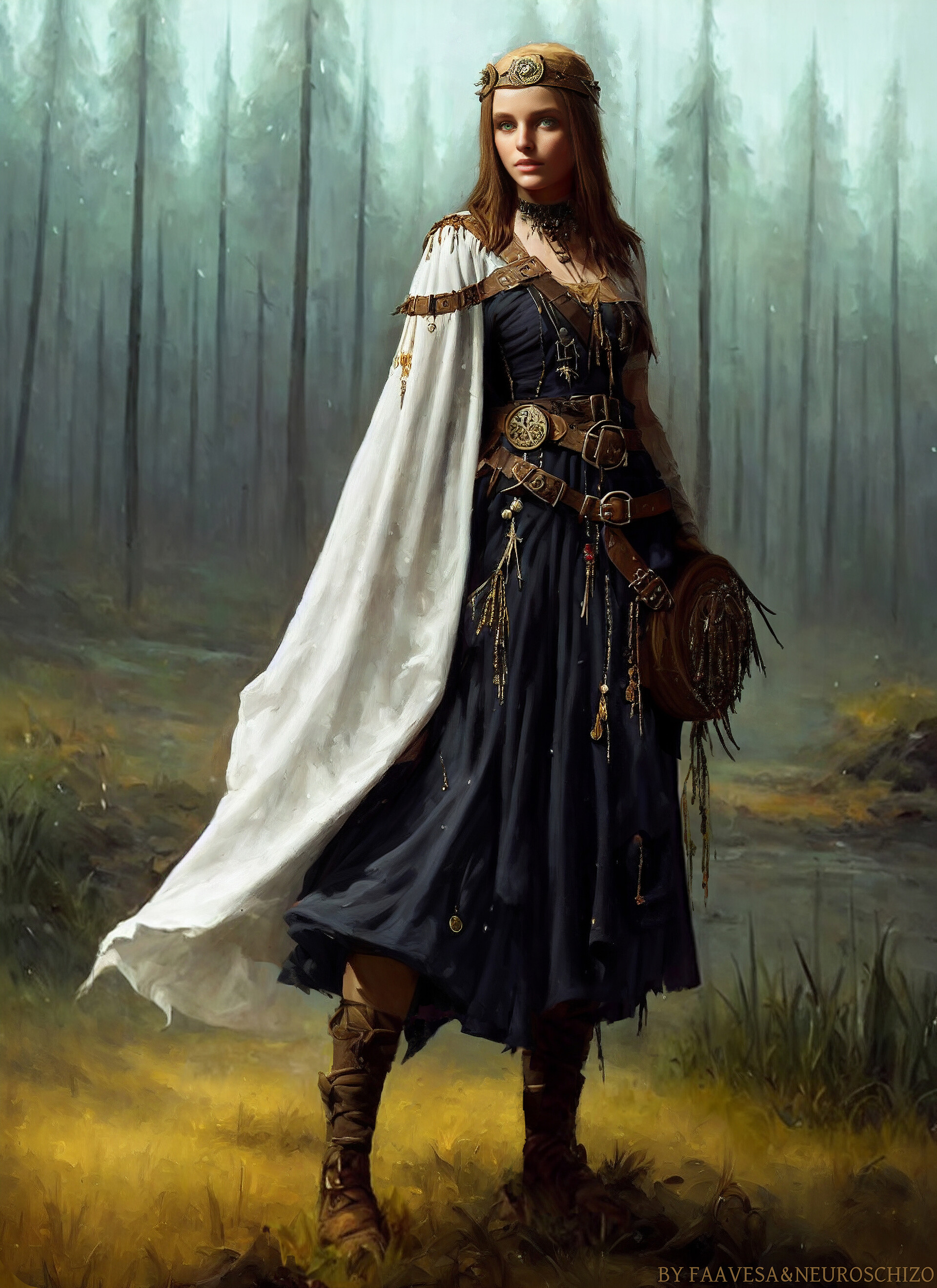 ArtStation - Witch of the swamps (comission)