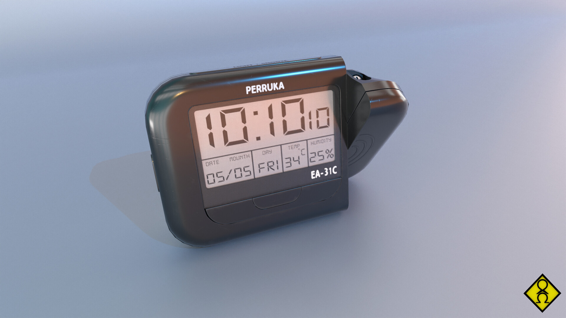 ArtStation - Electronic Alarm Clock