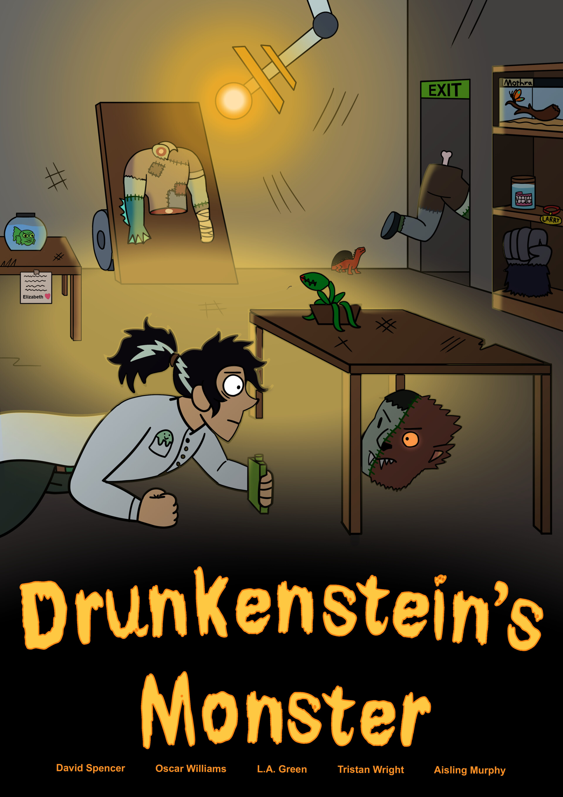 ArtStation - Drunkenstein's monster