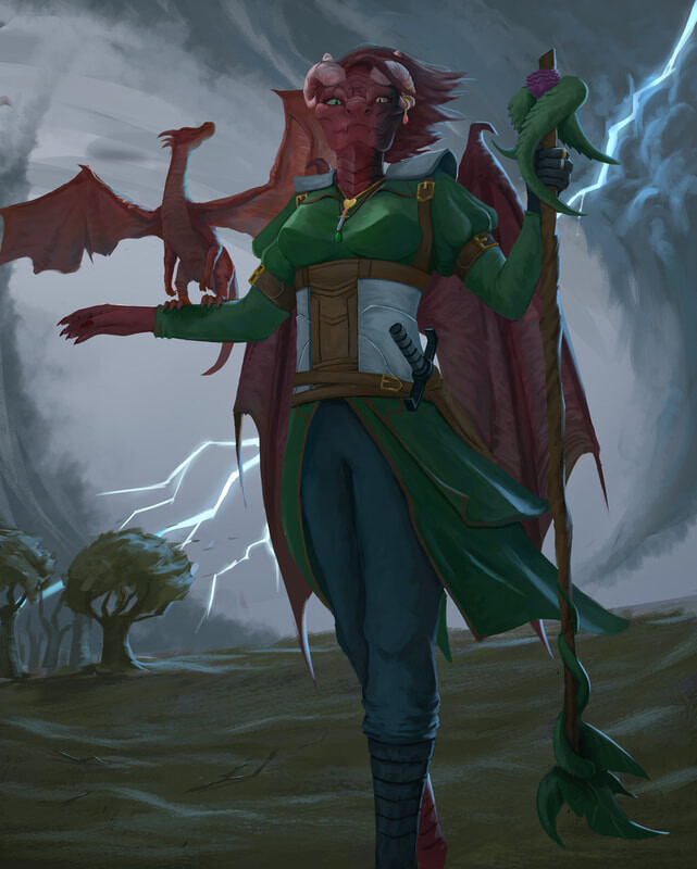 ArtStation - Dragonborn | D&D