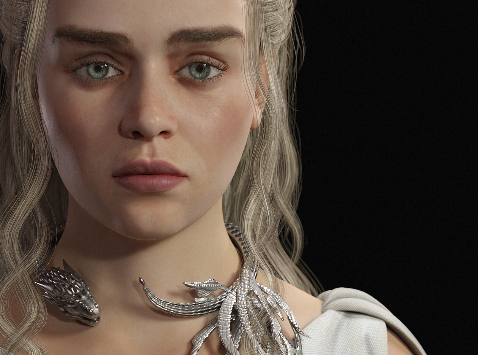 daenerys eyebrows
