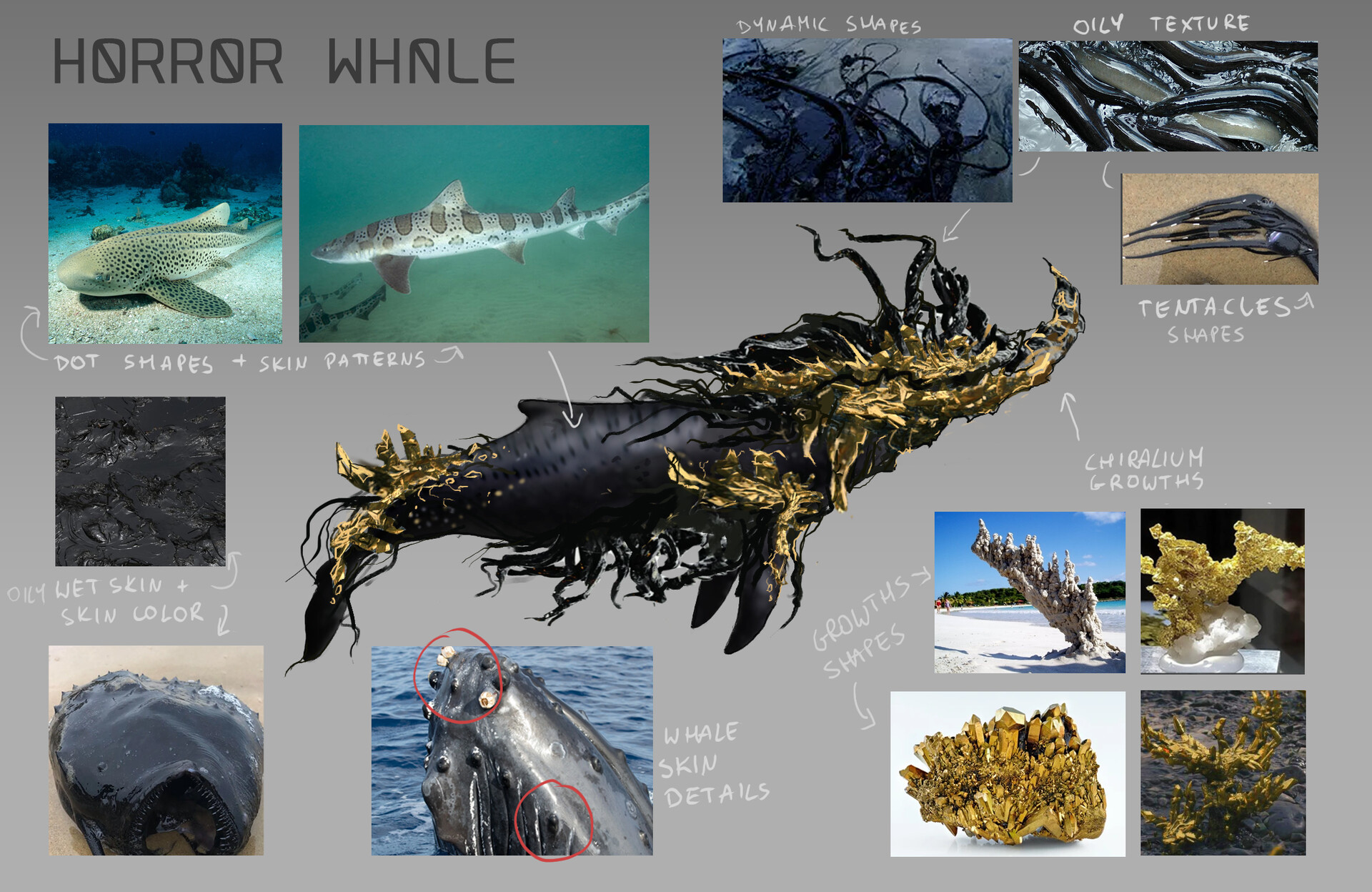 Ela Slazak - Horror whale concept