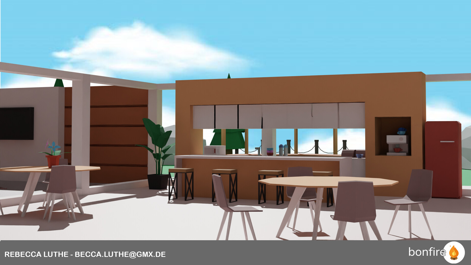 Rebecca Luthe - Low Poly Environment for bonfire HQ