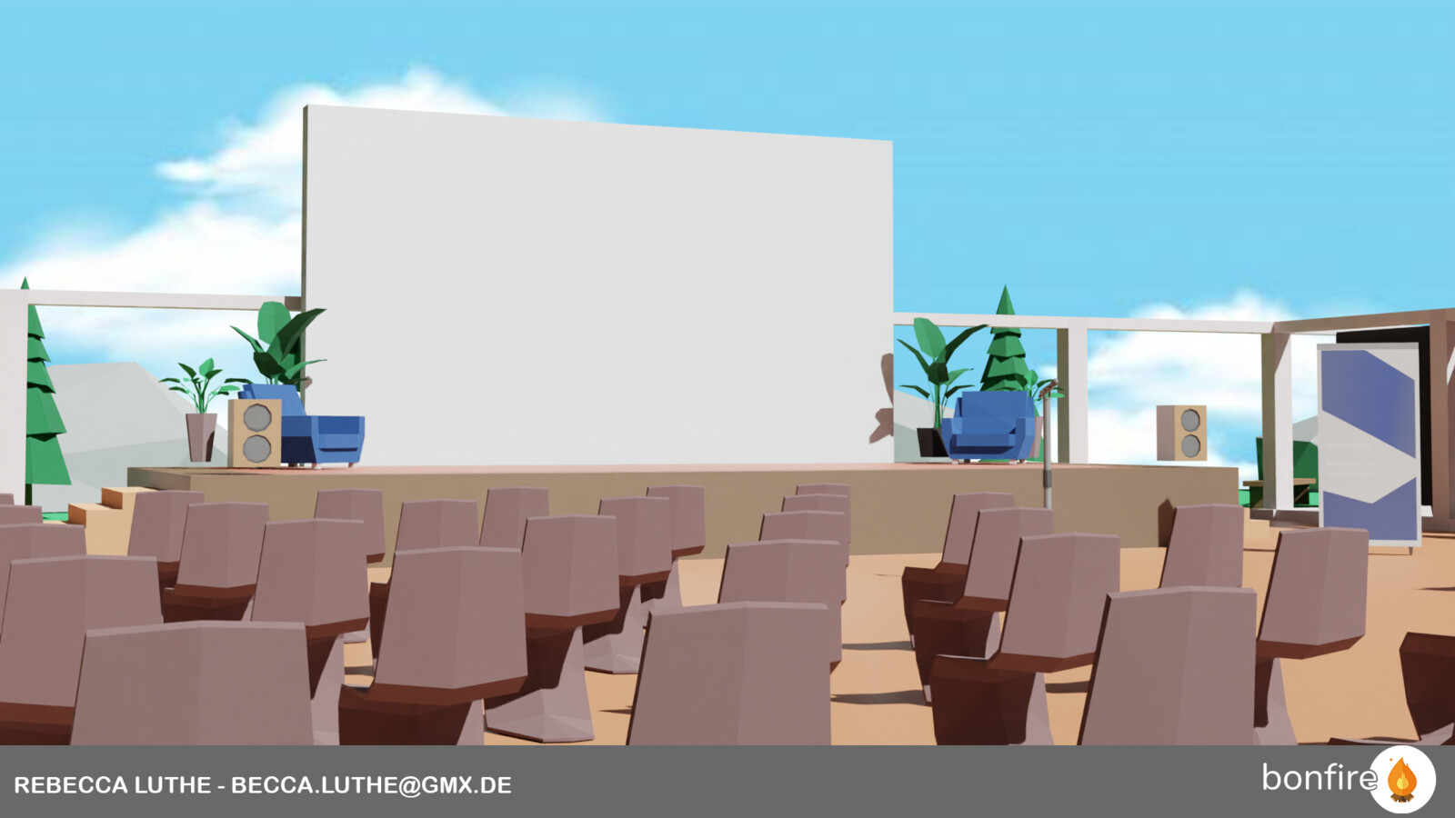 Rebecca Luthe - Low Poly Environment for bonfire HQ