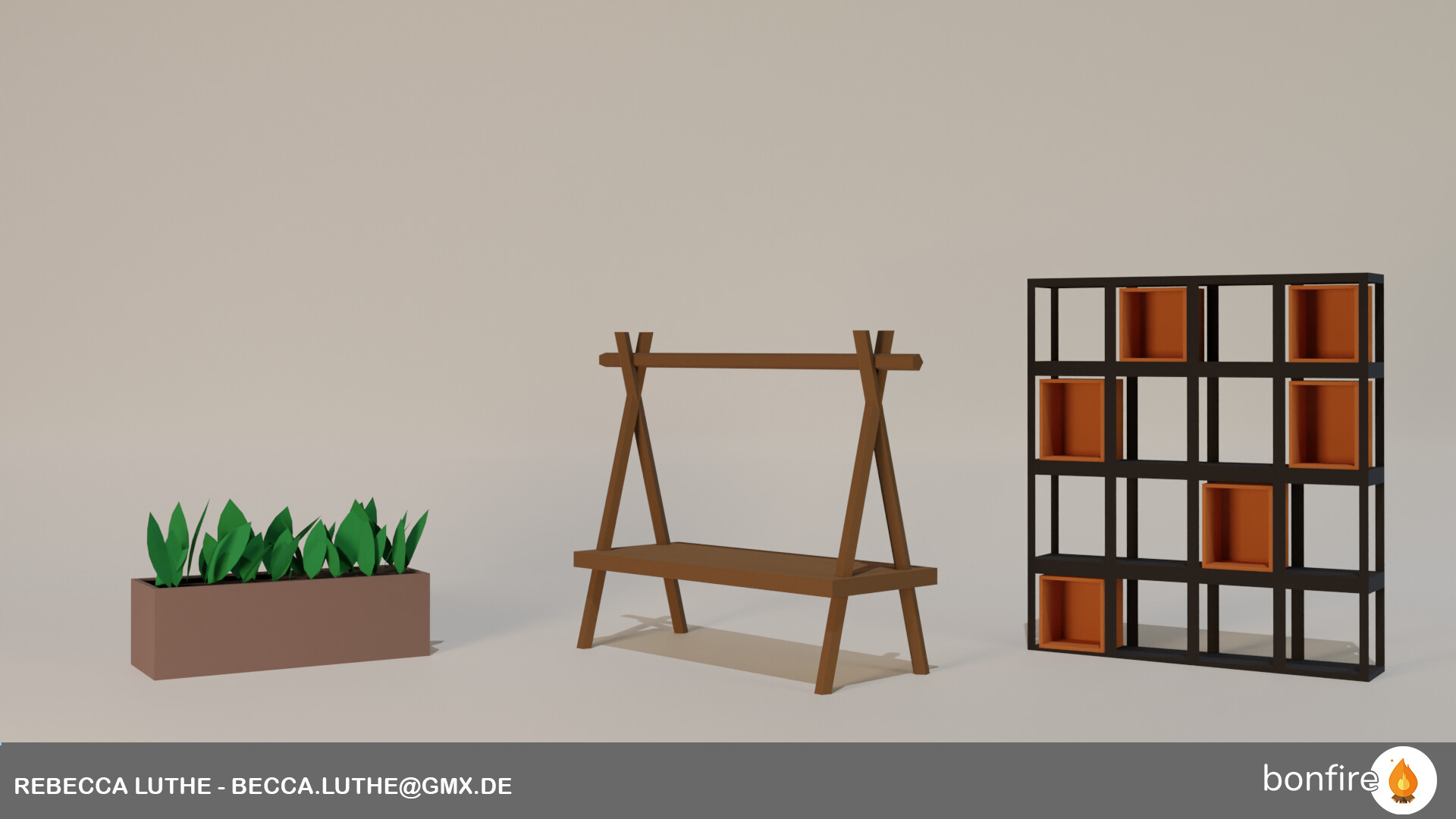 Rebecca Luthe - Low Poly Environment for bonfire HQ