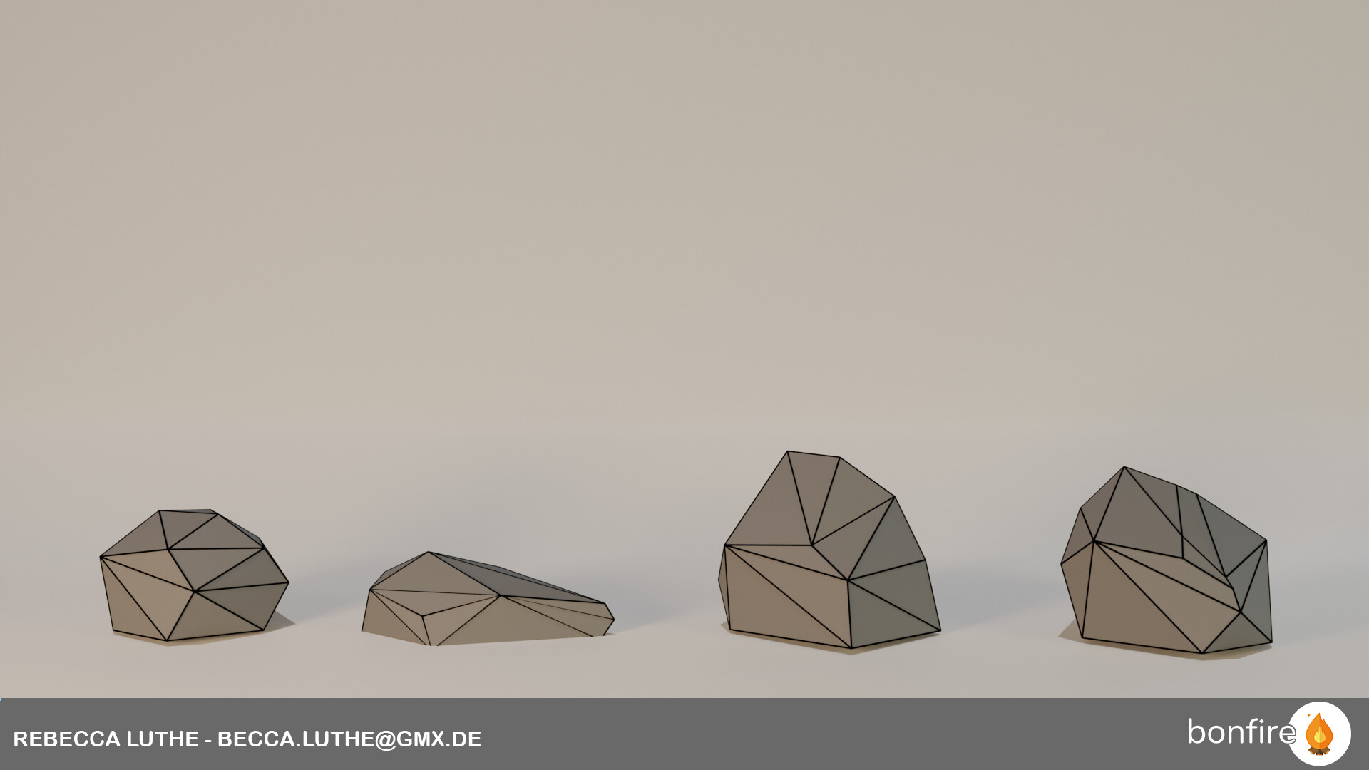 Rebecca Luthe - Low Poly Environment for bonfire HQ