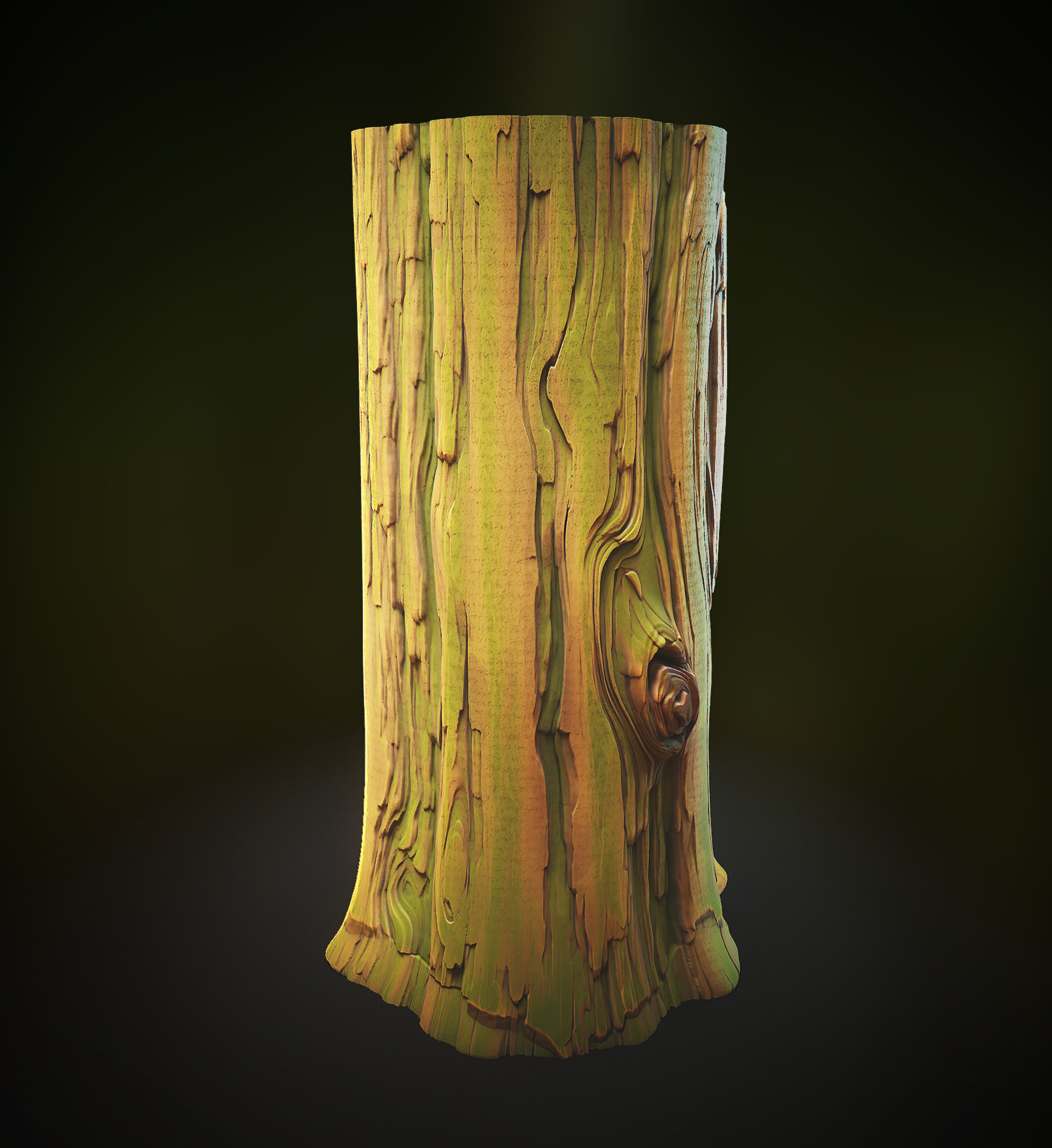 Sherif Dawoud | 3D Game Artist - Stylized Tree bark - Substance Designer