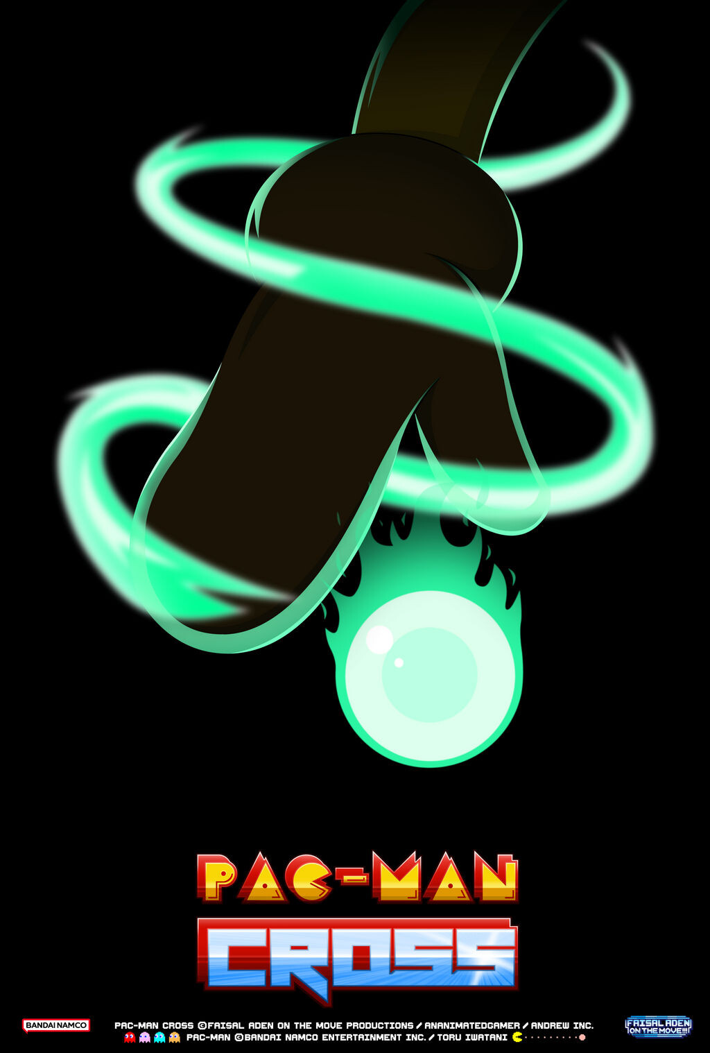 ArtStation - Pac-Man Cross Teaser Poster