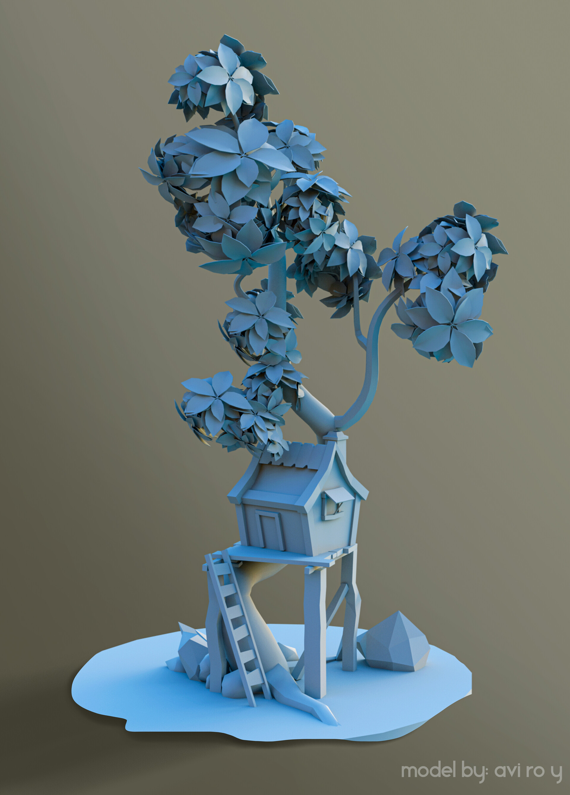 ArtStation - 3D Structure Design [Maya]