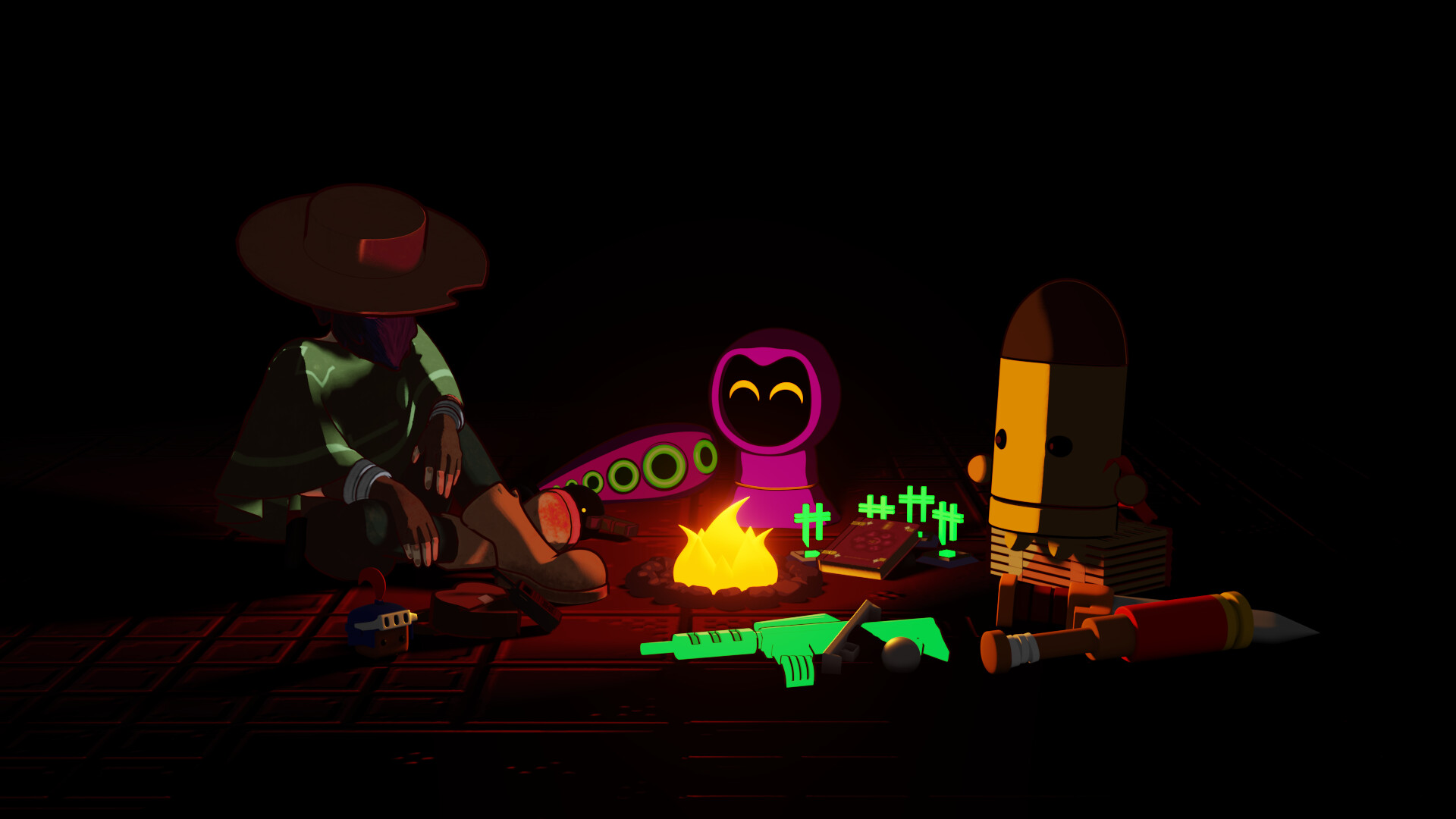 ARTYMO - Taking it easy - Enter the Gungeon FanArt