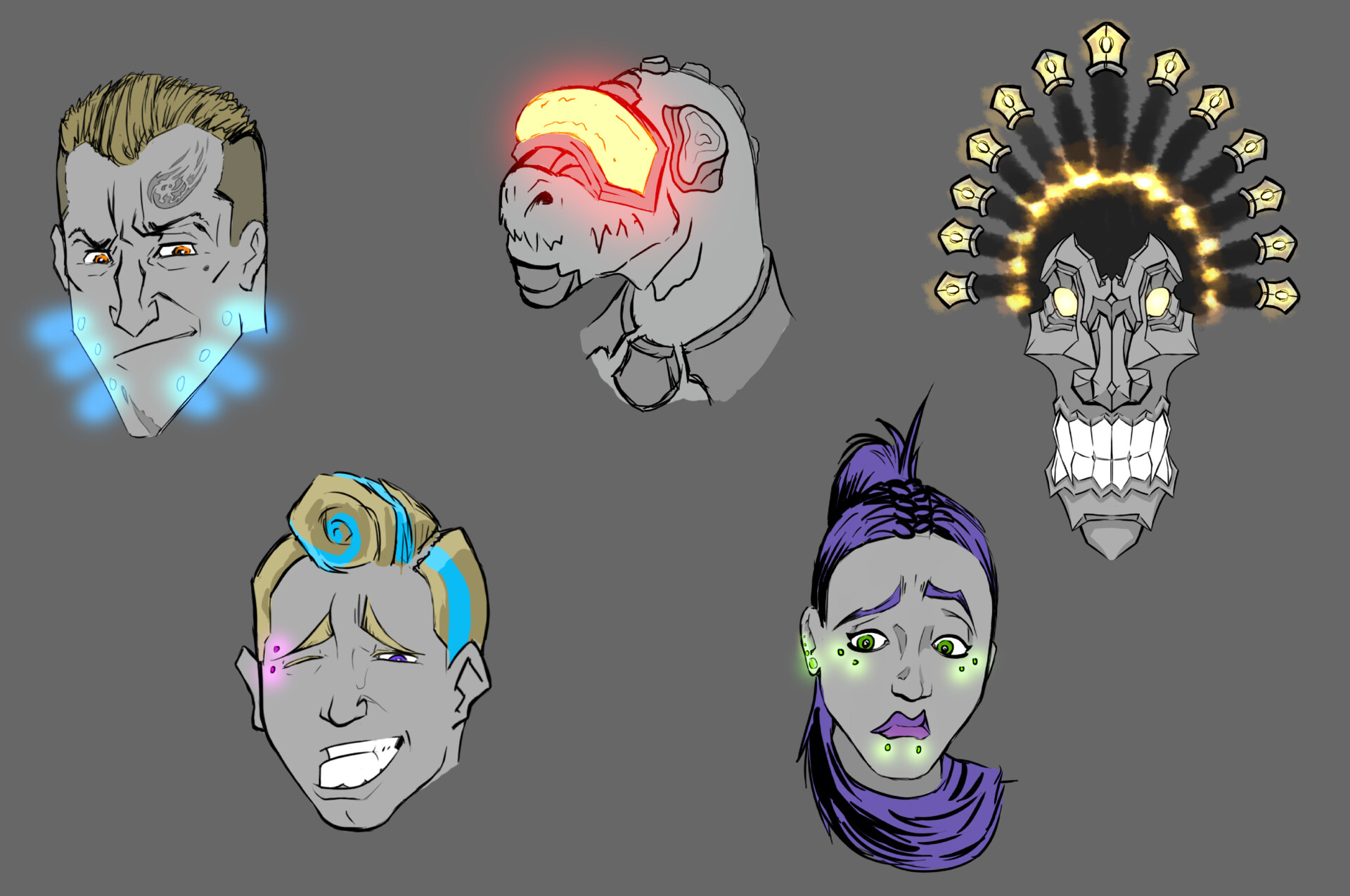 ArtStation - Characters concept