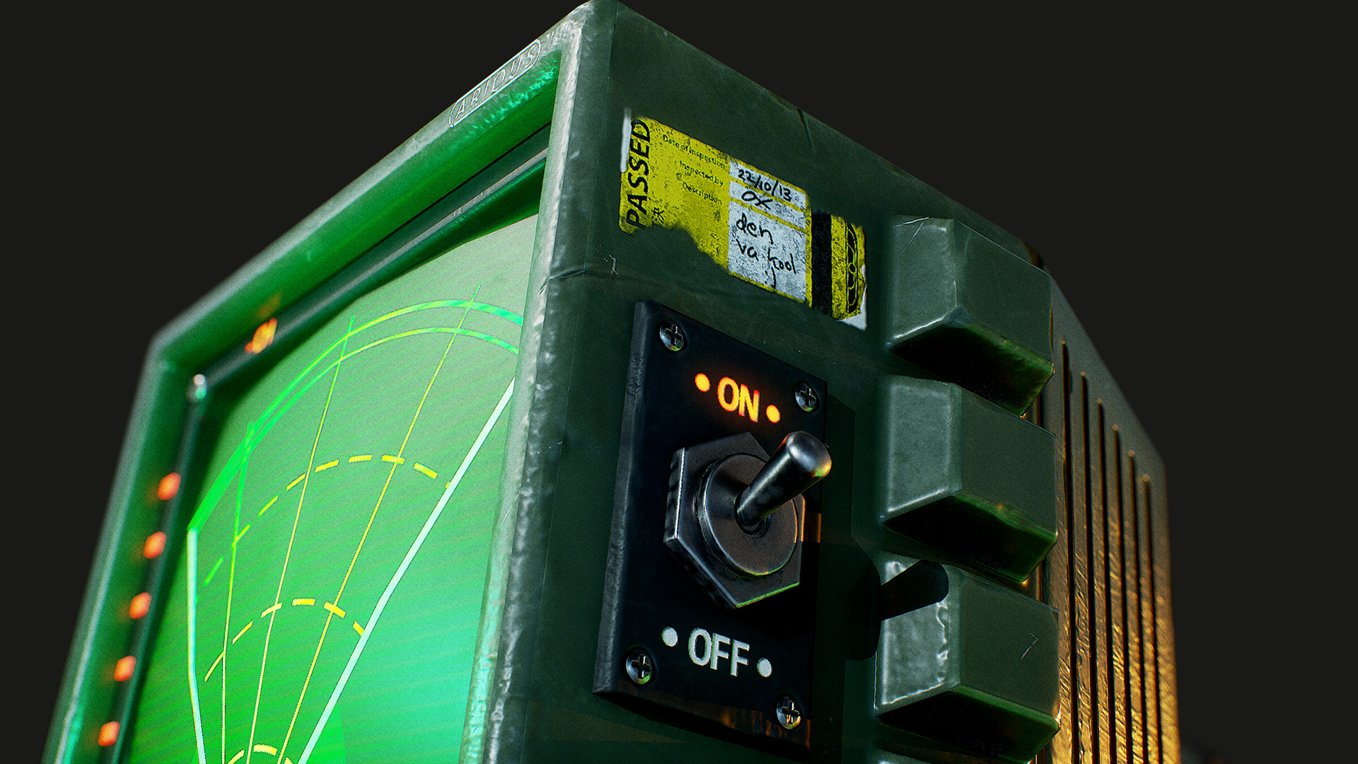 alien isolation green screen