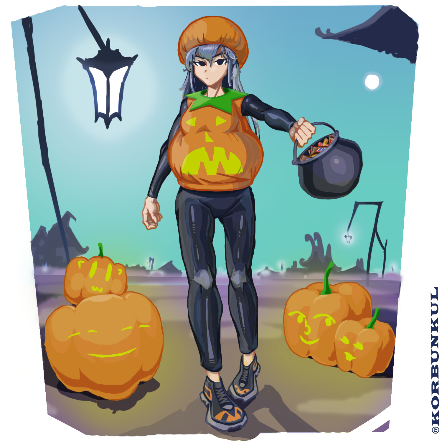 Women Pumpkin Costume