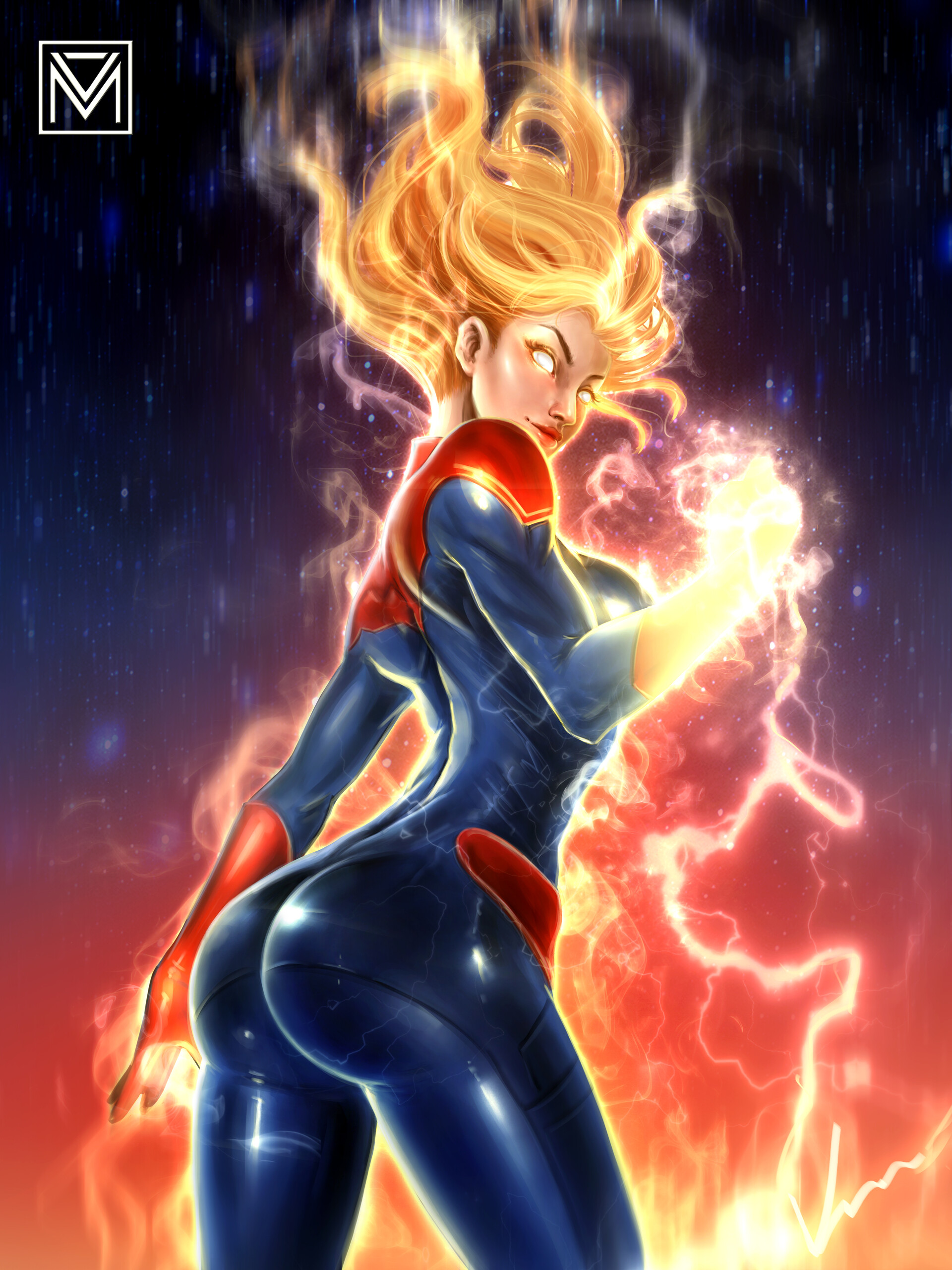 ArtStation - Captain Marvel