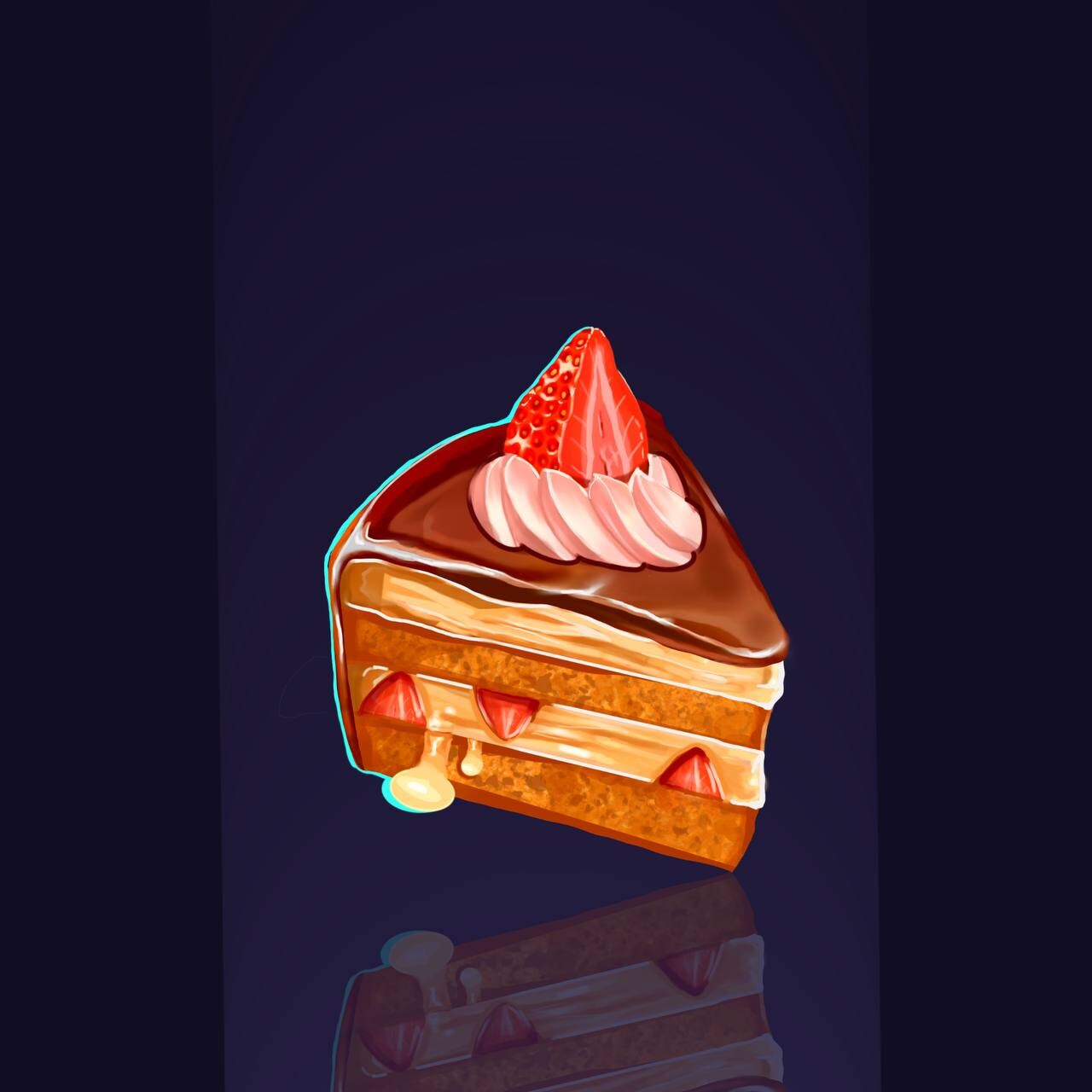 ArtStation - Game Icon - Cake