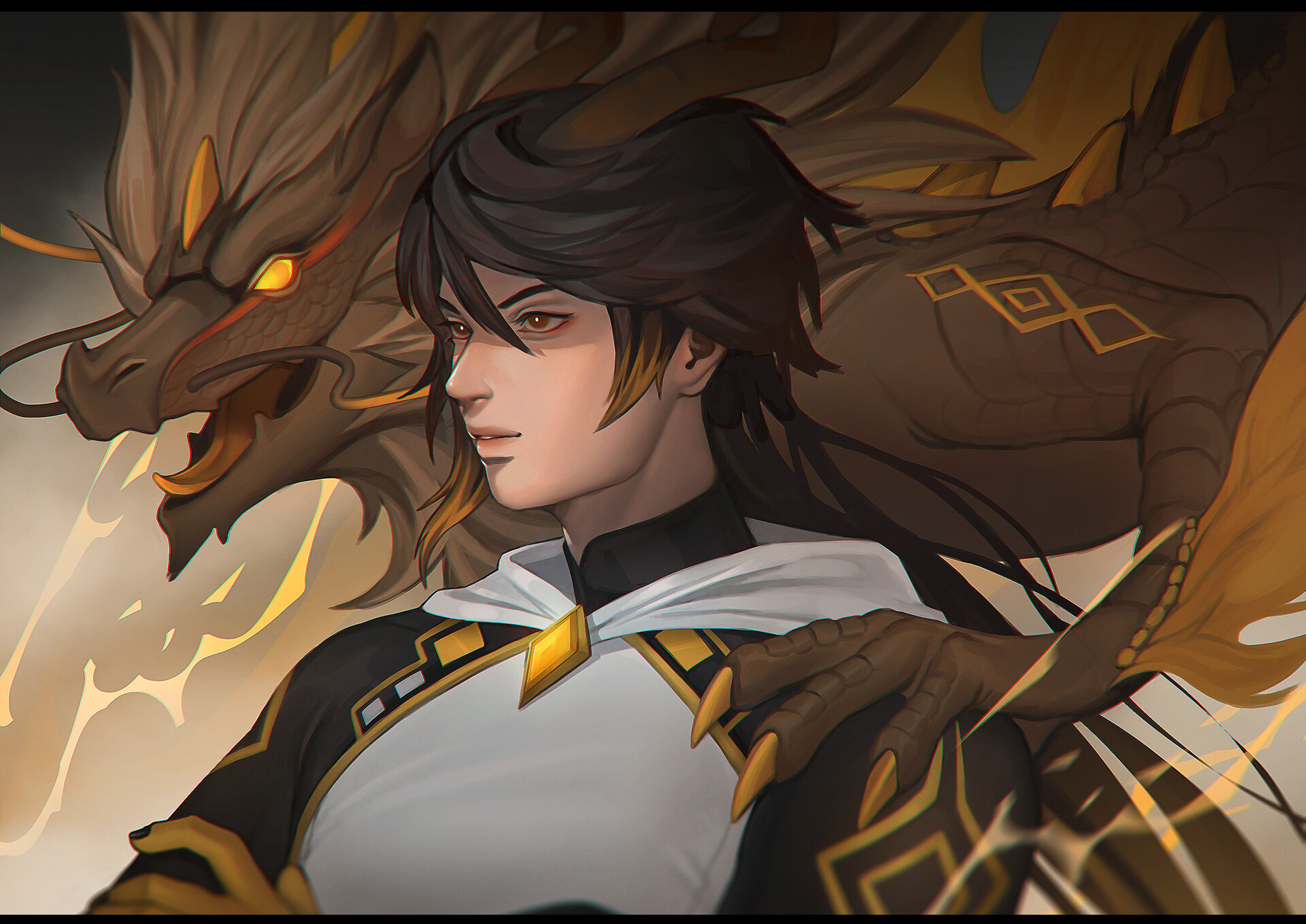 ArtStation - Zhongli 🐉