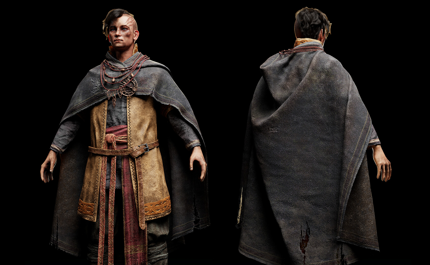 Fico Reloj - Jom: The Travelling Boy - Fan Art (WIP)