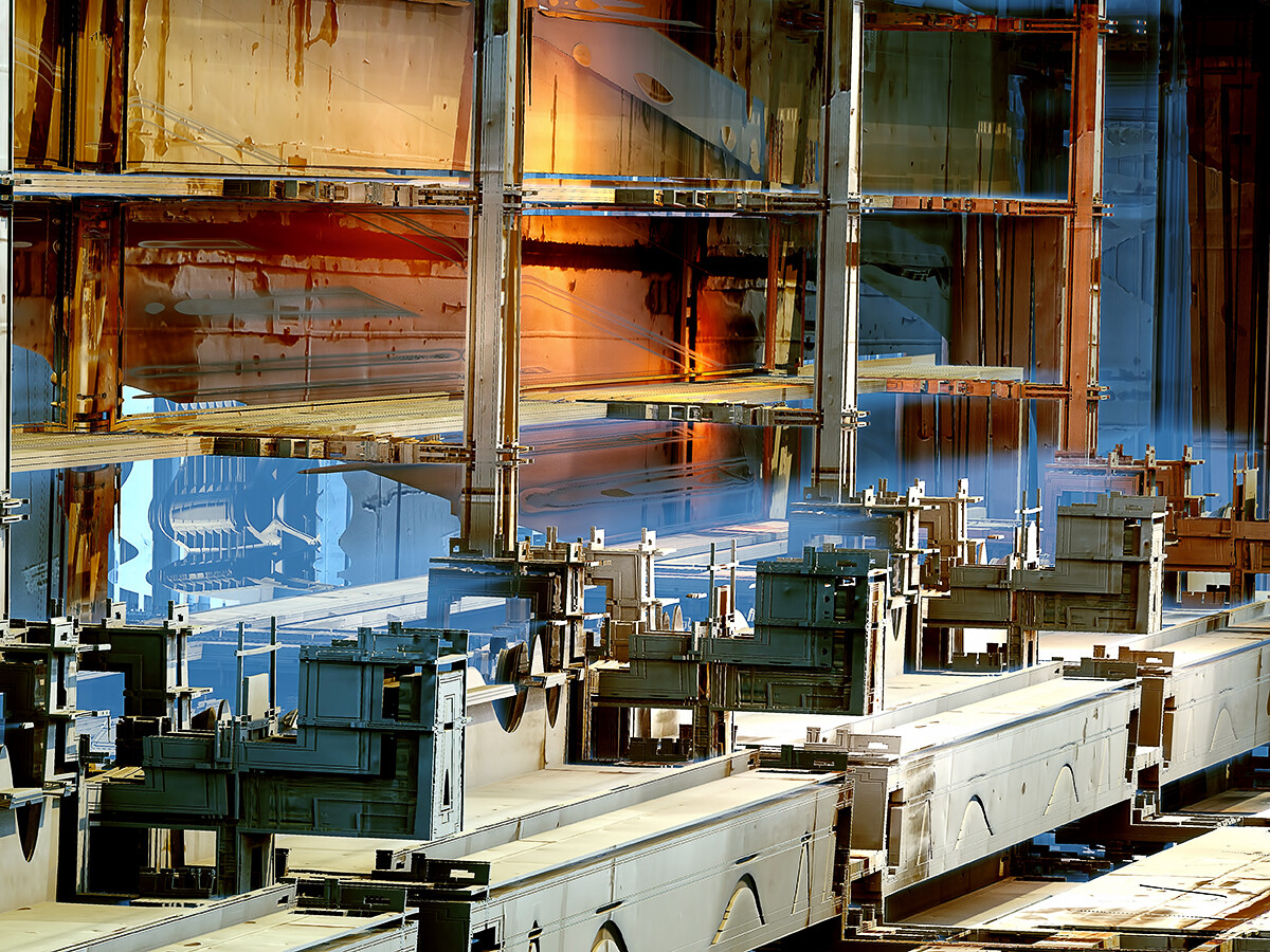 ArtStation - Machine Line