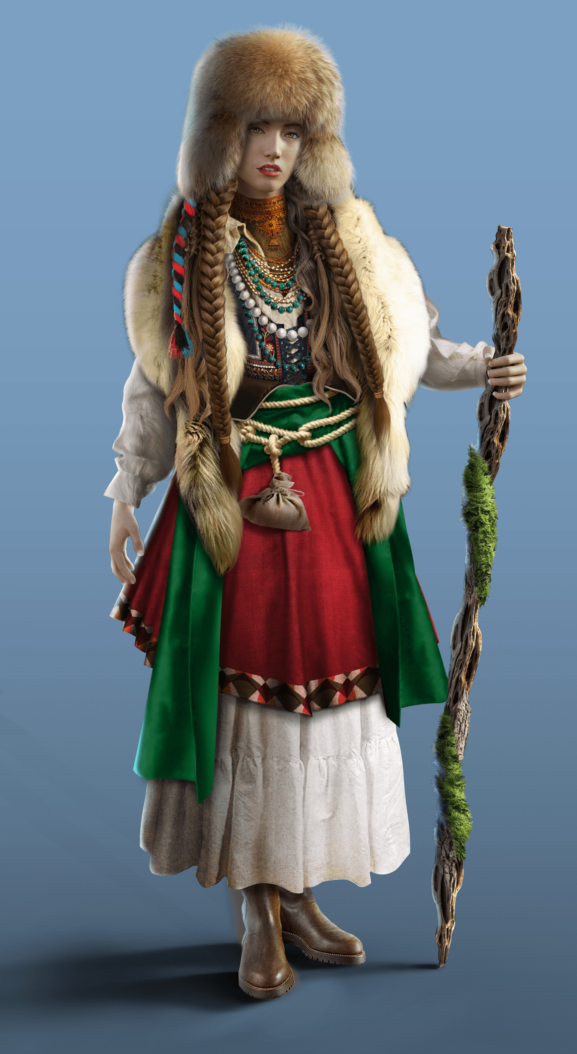 ArtStation - Young shaman