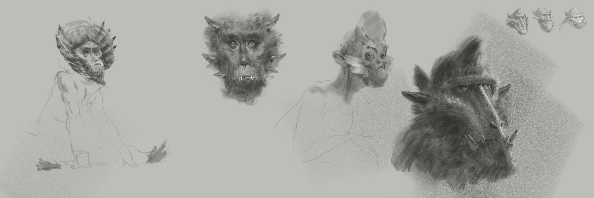ArtStation - Monkeys