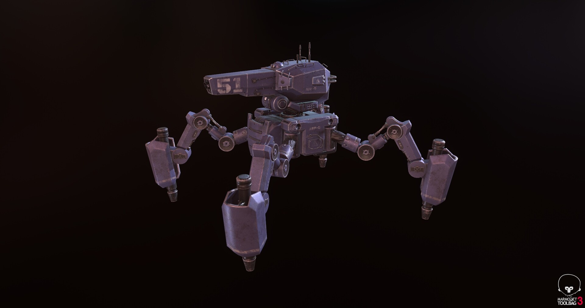 ArtStation - Spider Tank