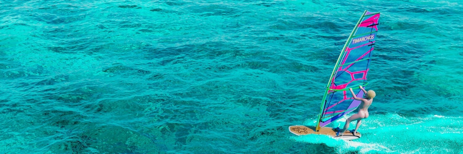 ArtStation - Windsurfing: a fluid simulation