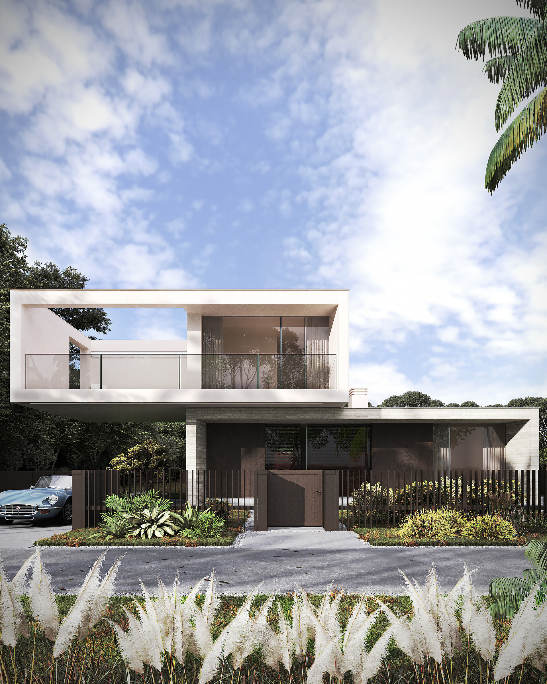 ArtStation - Private house in the minimalism style