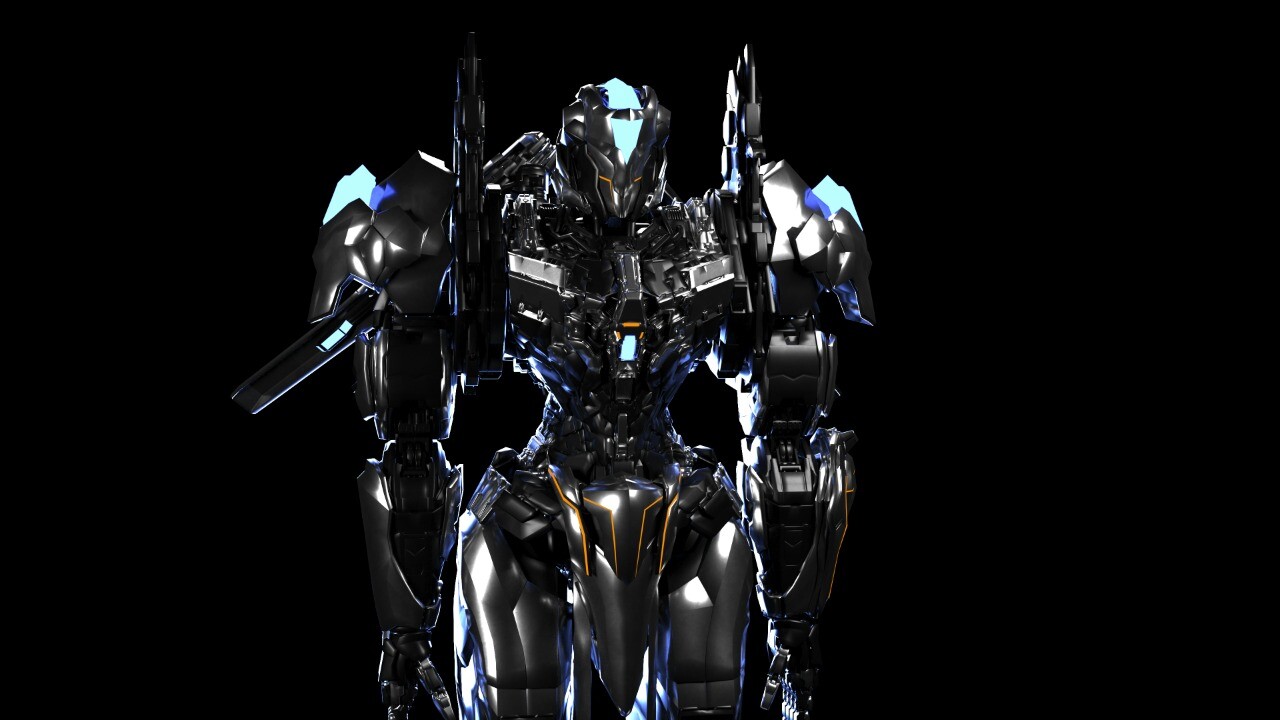 ArtStation - 3d Character Big mech