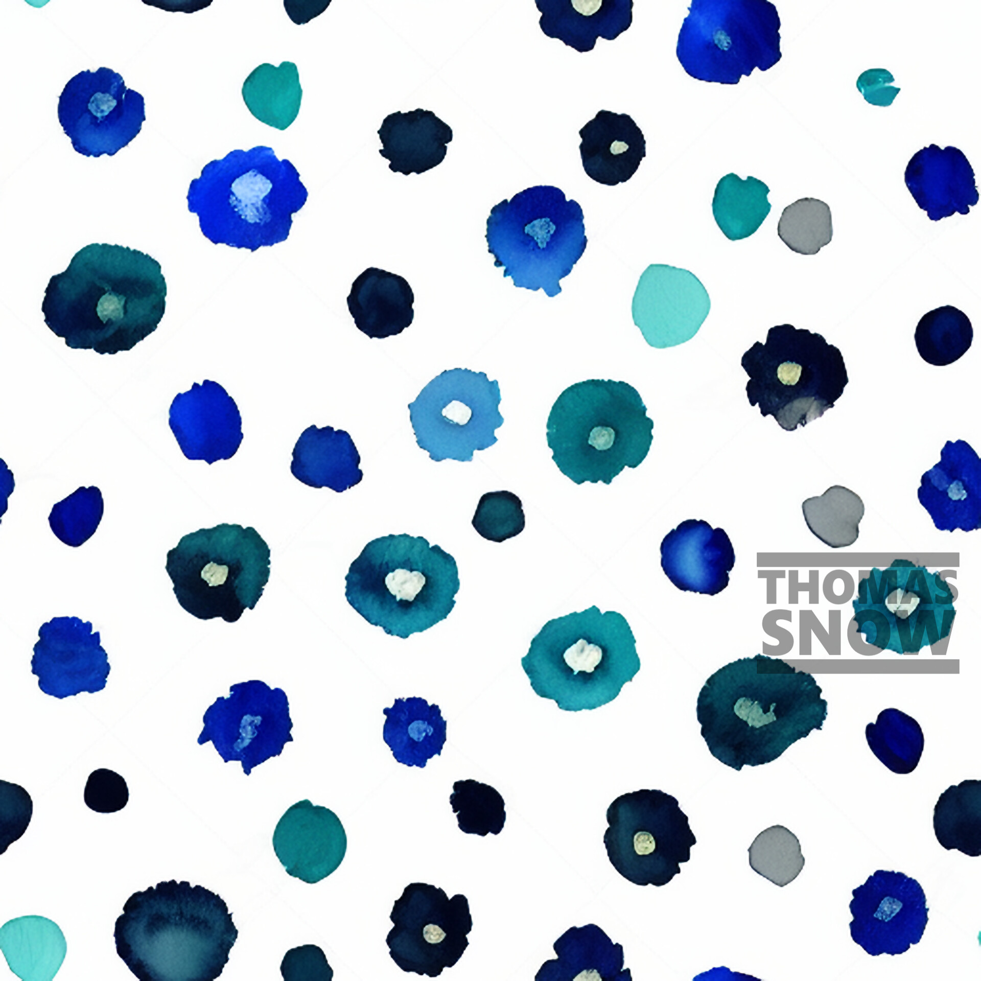 Thomas Snow - "Bloom #1" seamless patterns collection