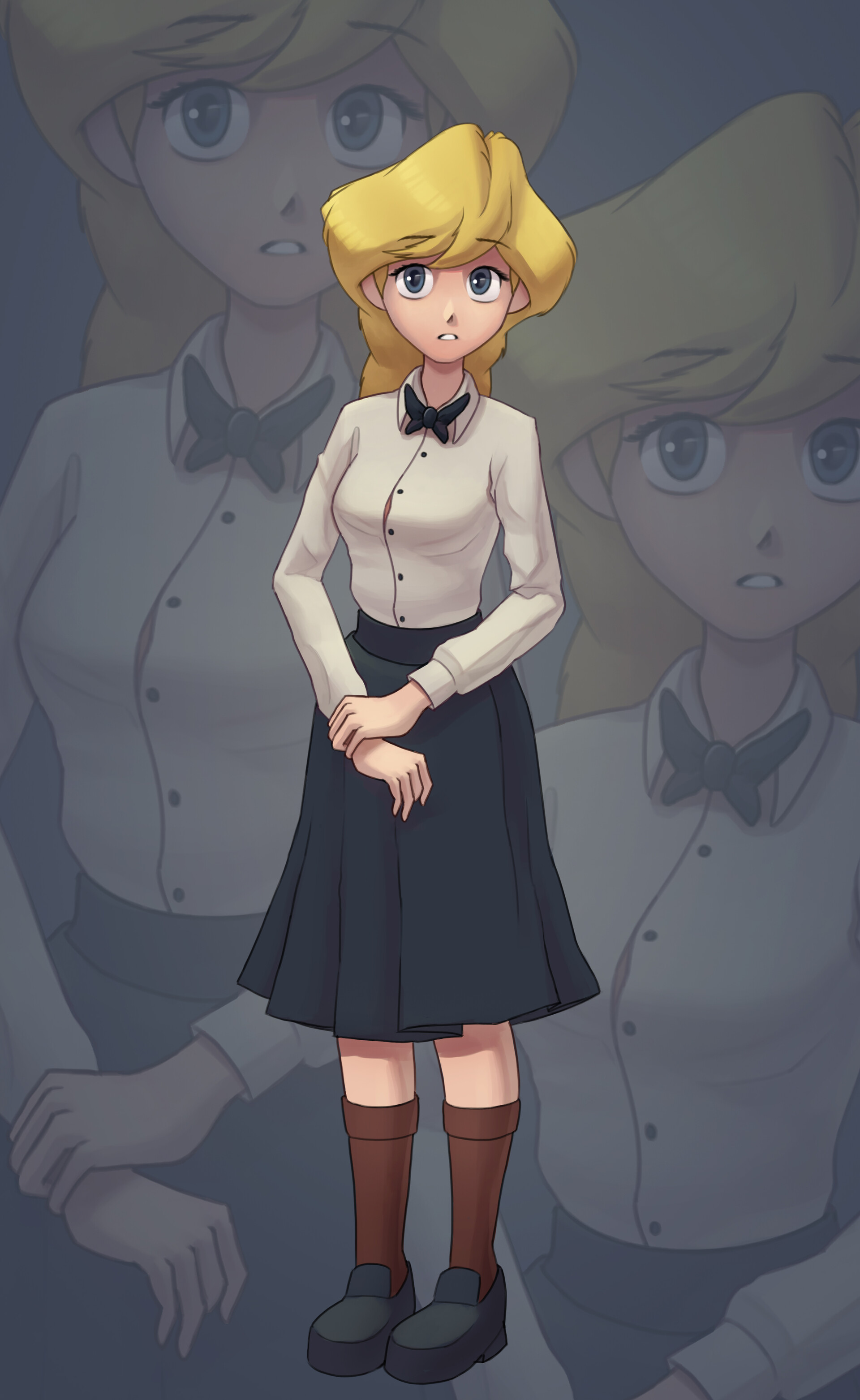 ArtStation - Girls for a visual novel