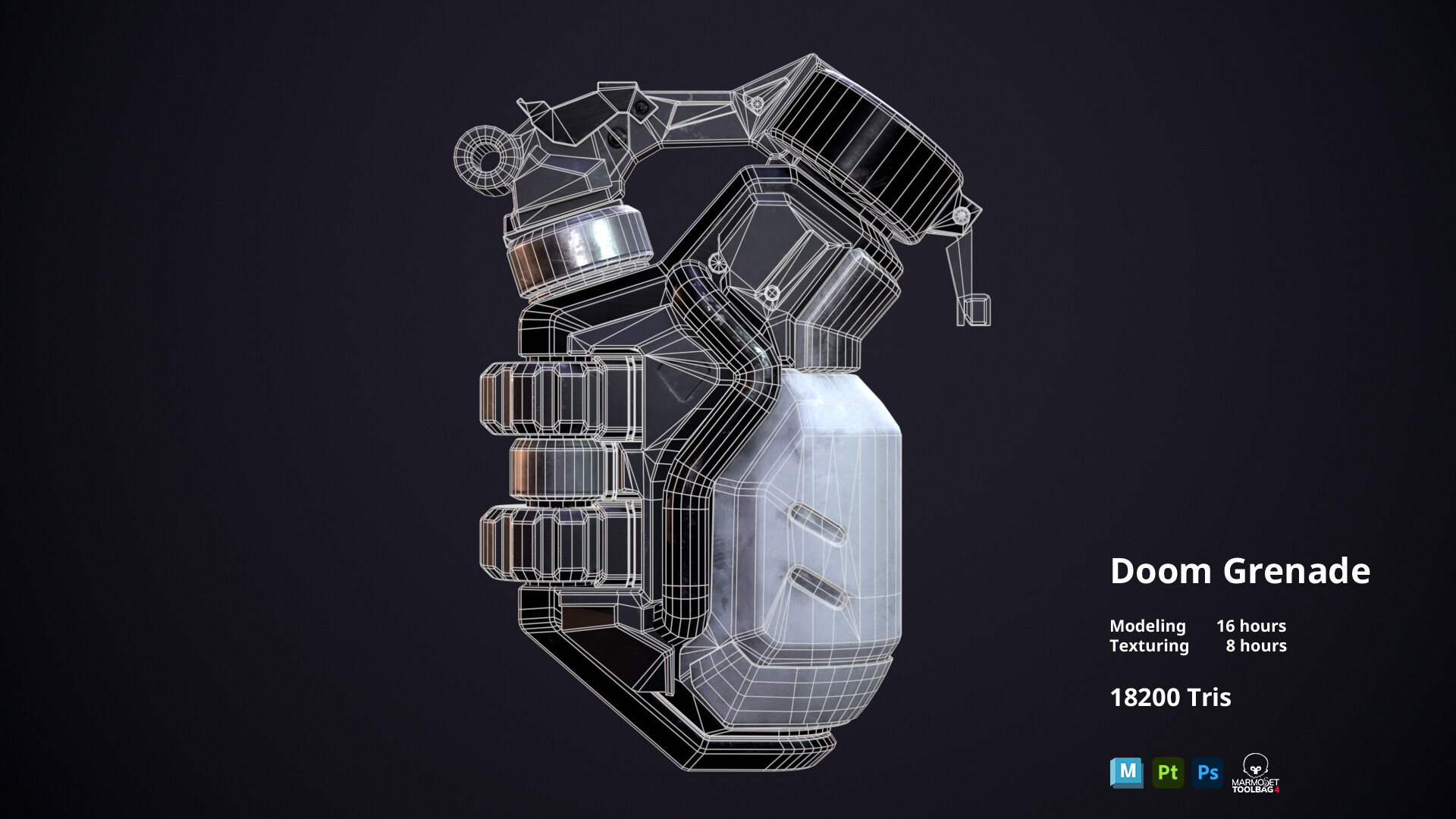 Sangwon Park - Doom Grenade - FanArt