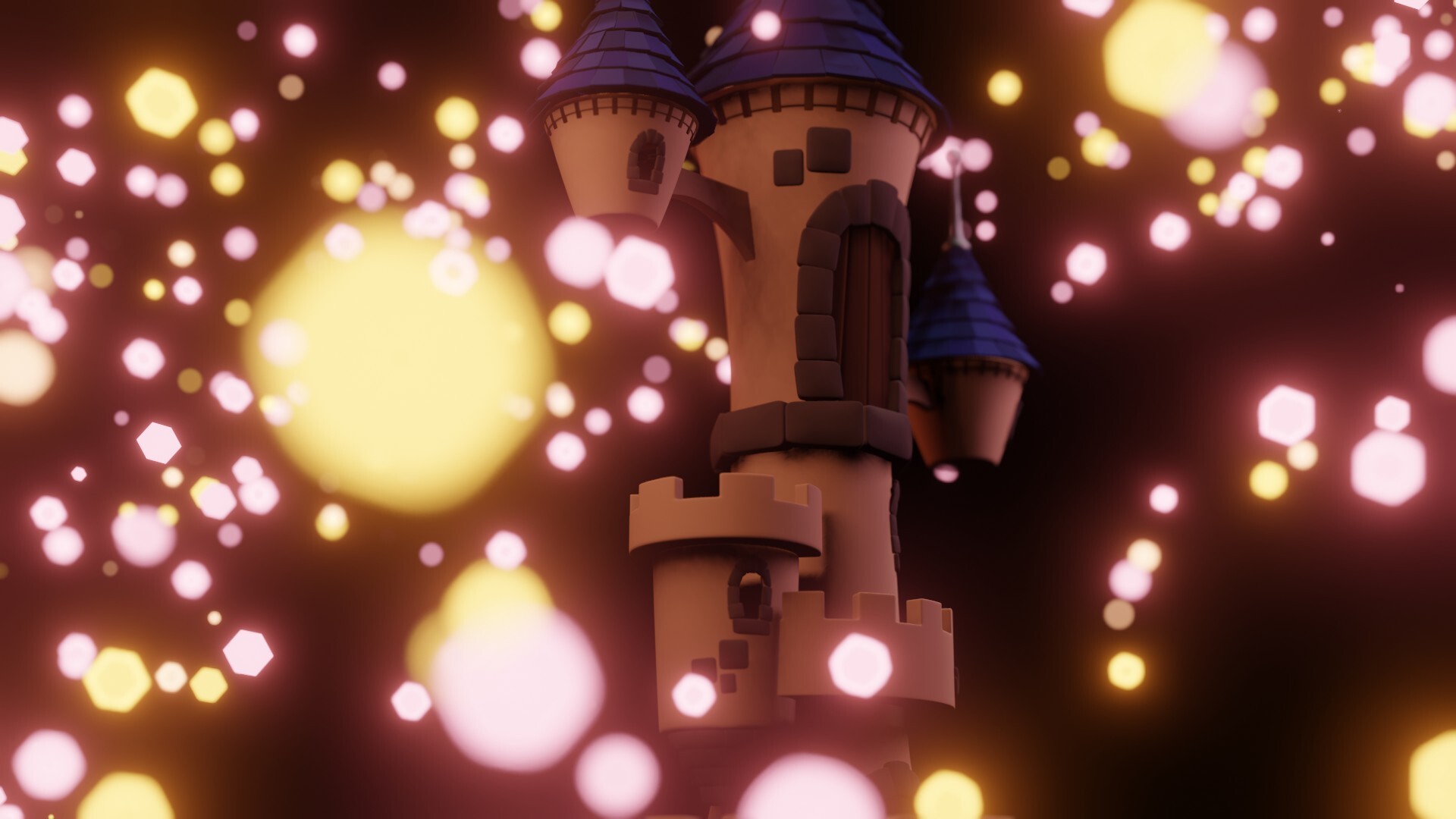 ArtStation - Cartoon castle