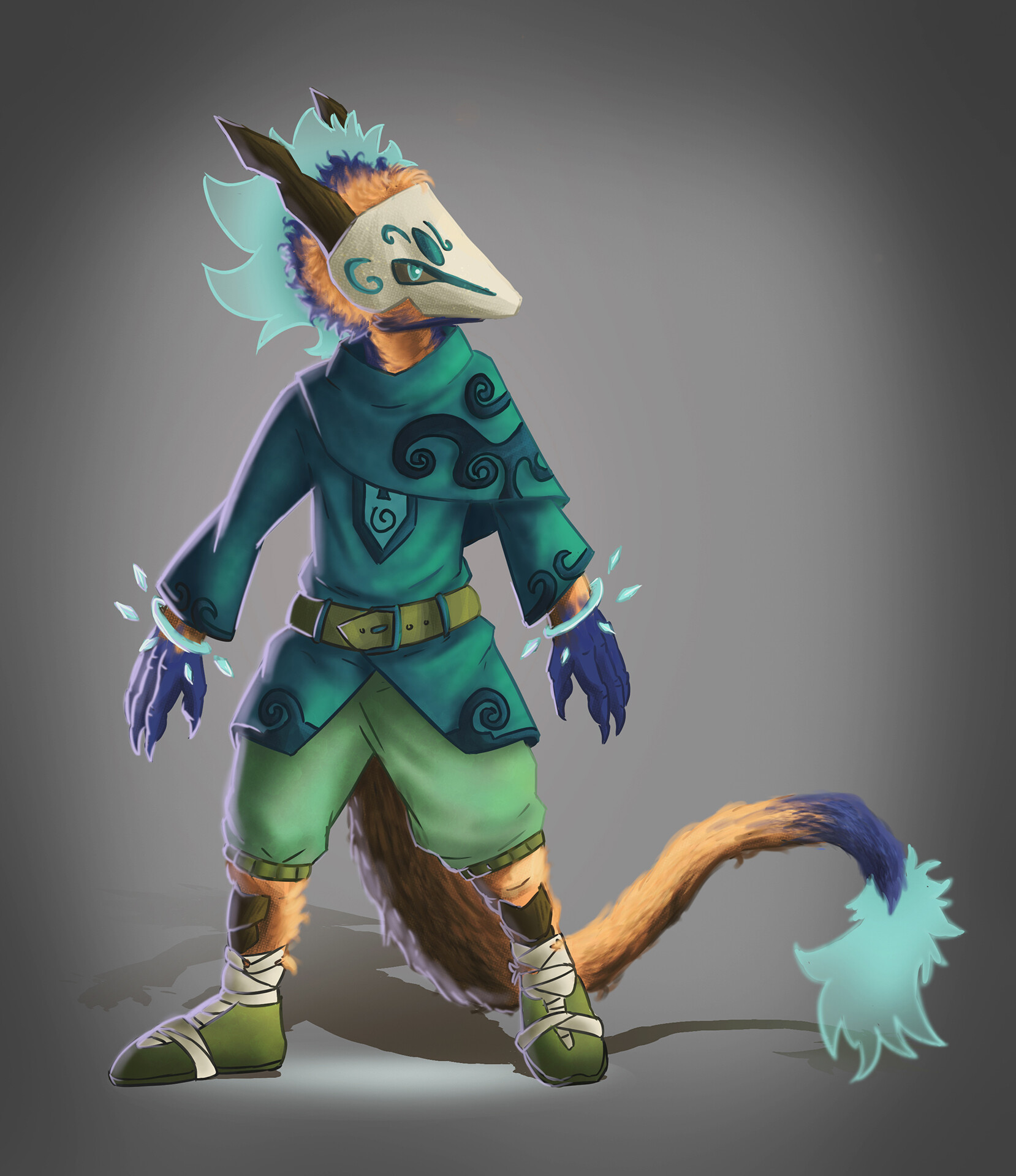 ArtStation - Save the Light- Concept Main character