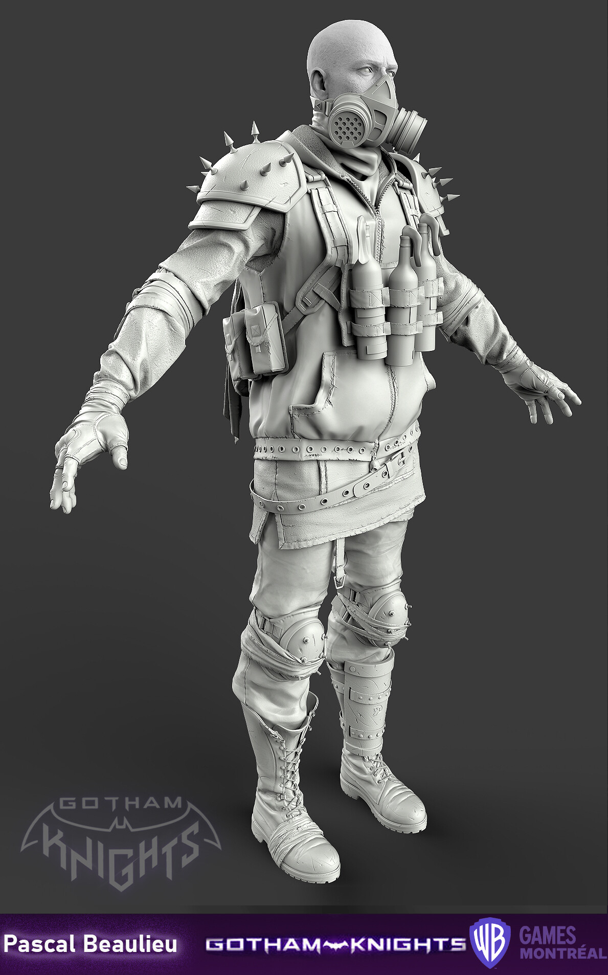 ArtStation - Gotham Knights Freak NPC