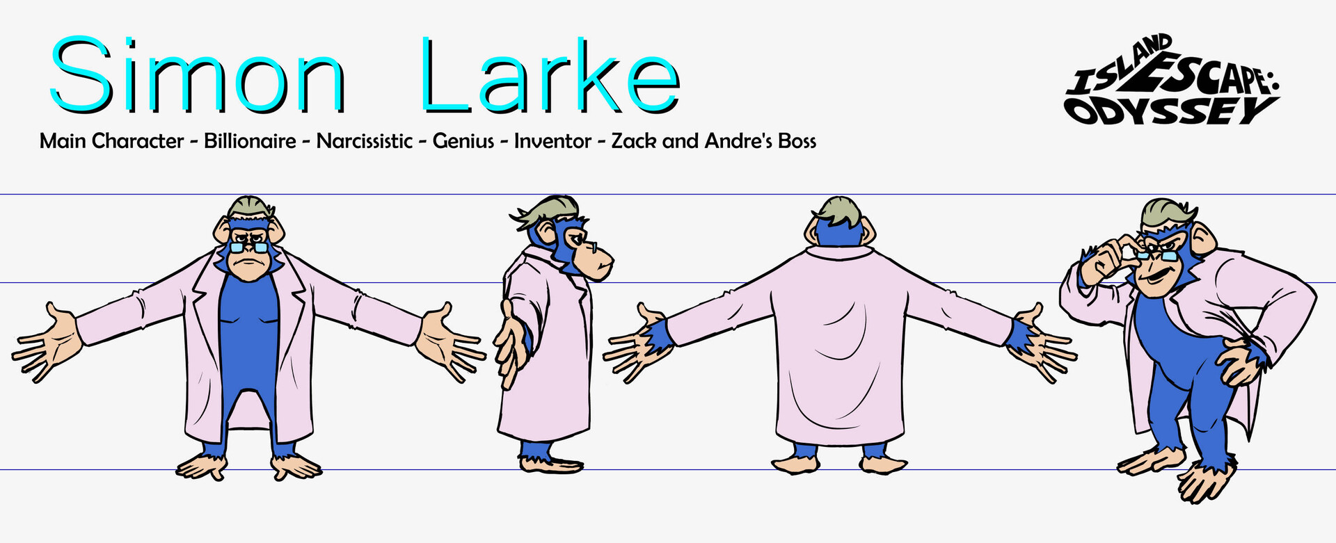 ArtStation - Simon Turnaround Sheet