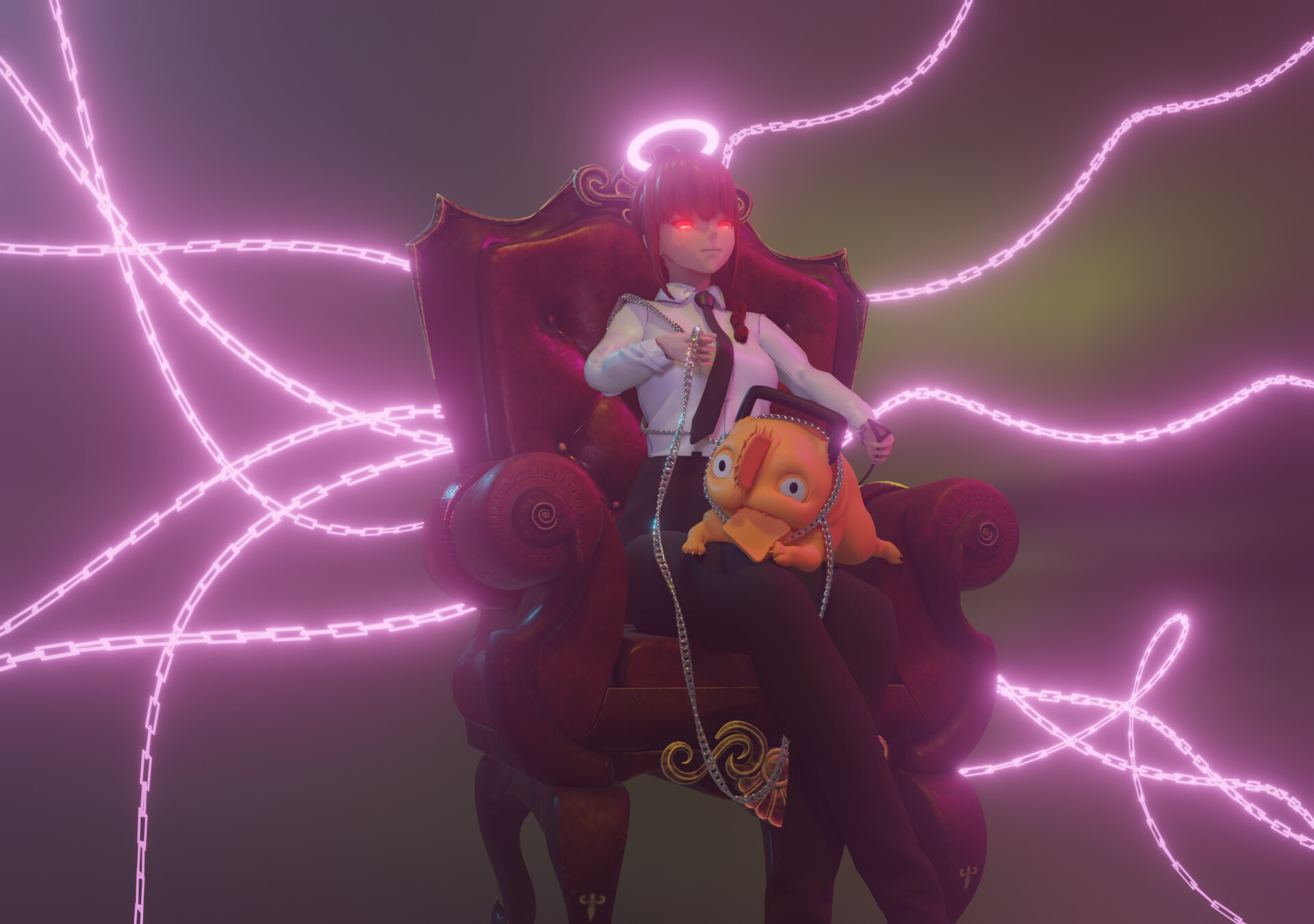 ArtStation - makima chainsawman