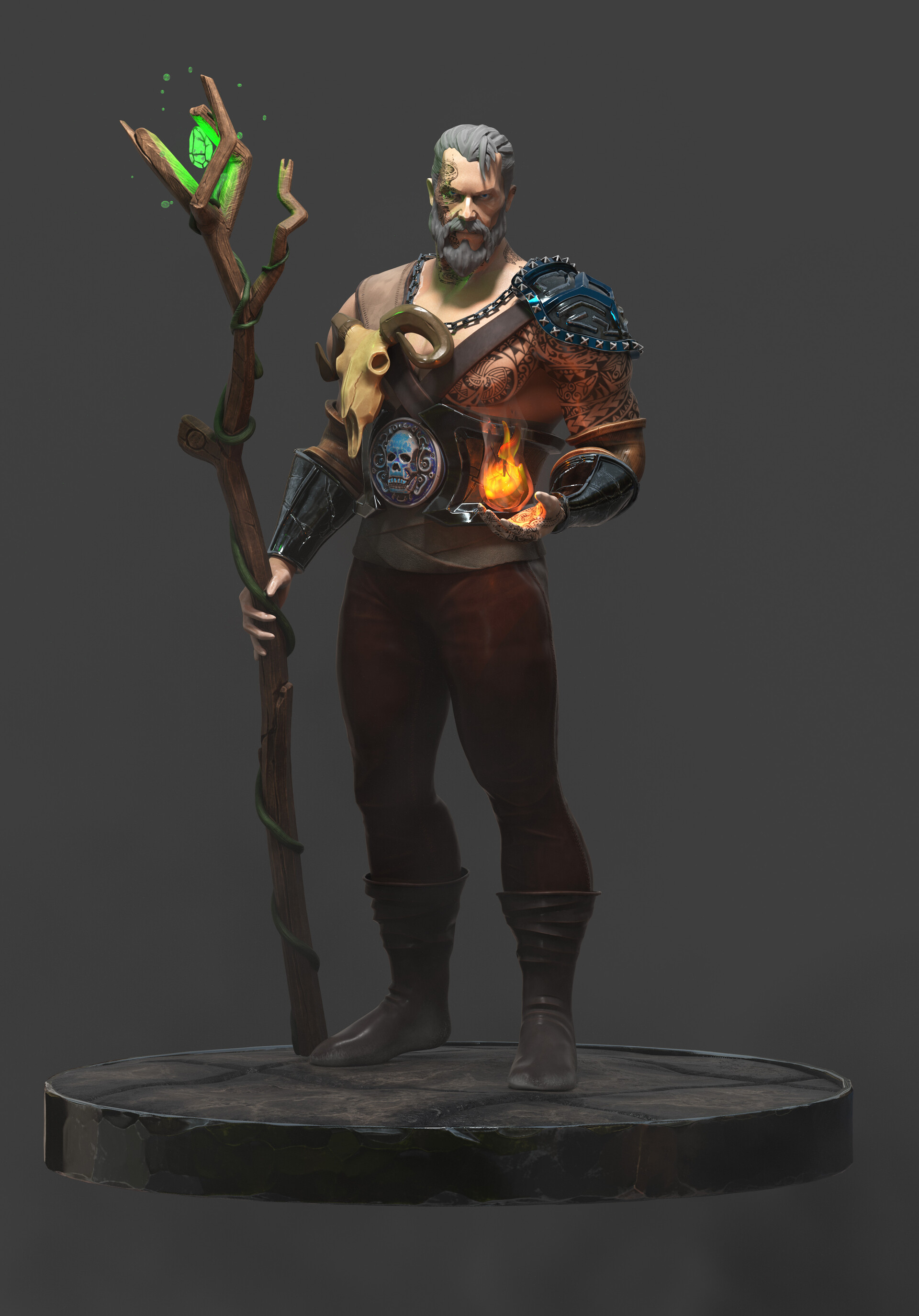 ArtStation - Wizard - Stylized character design