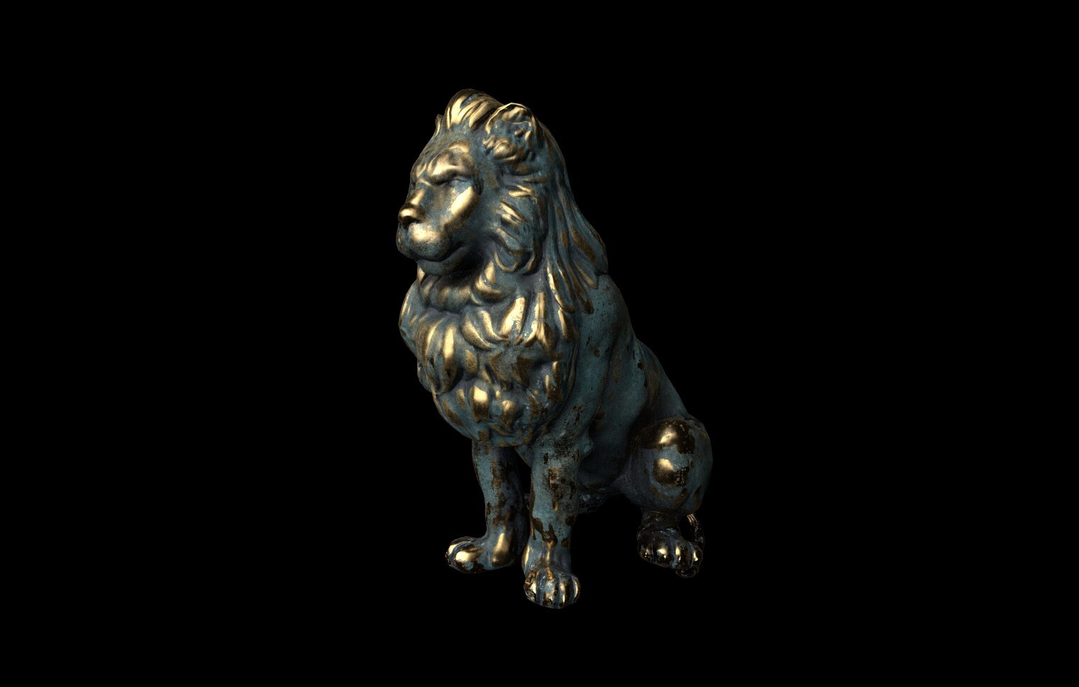 ArtStation - Lion Statue