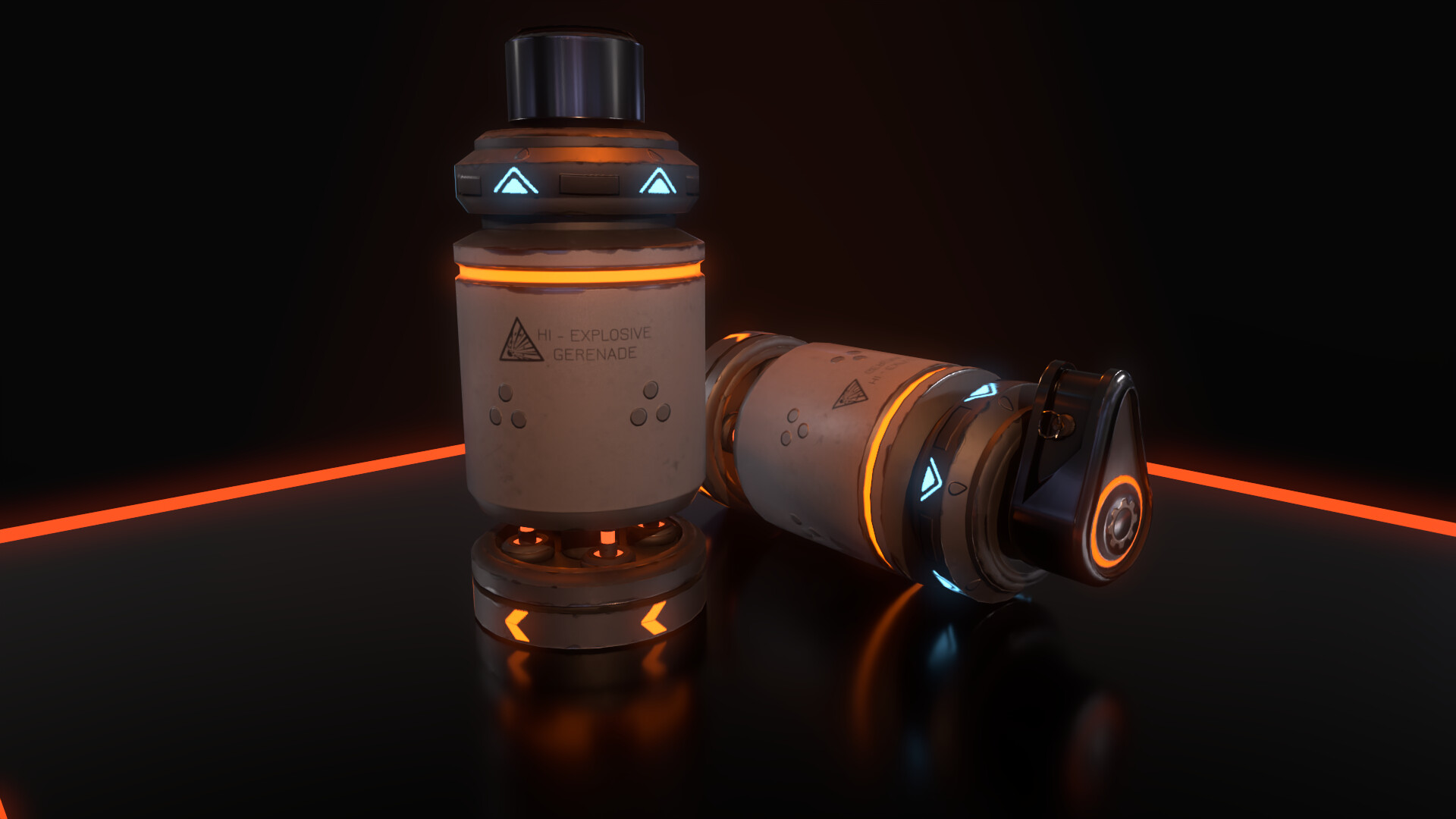 ArtStation - Scifi-Grenade