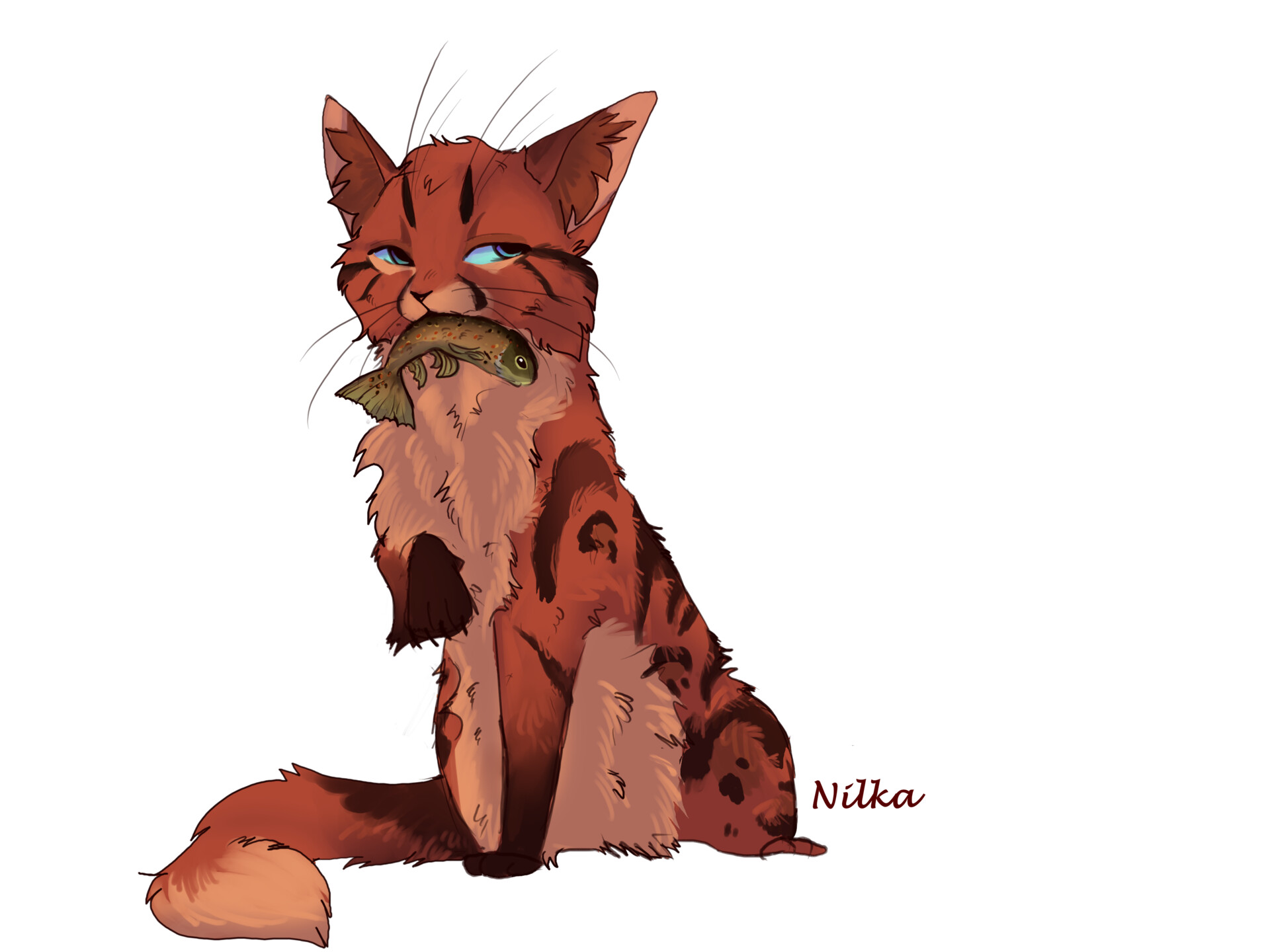 ArtStation - YCH Warrior Cats